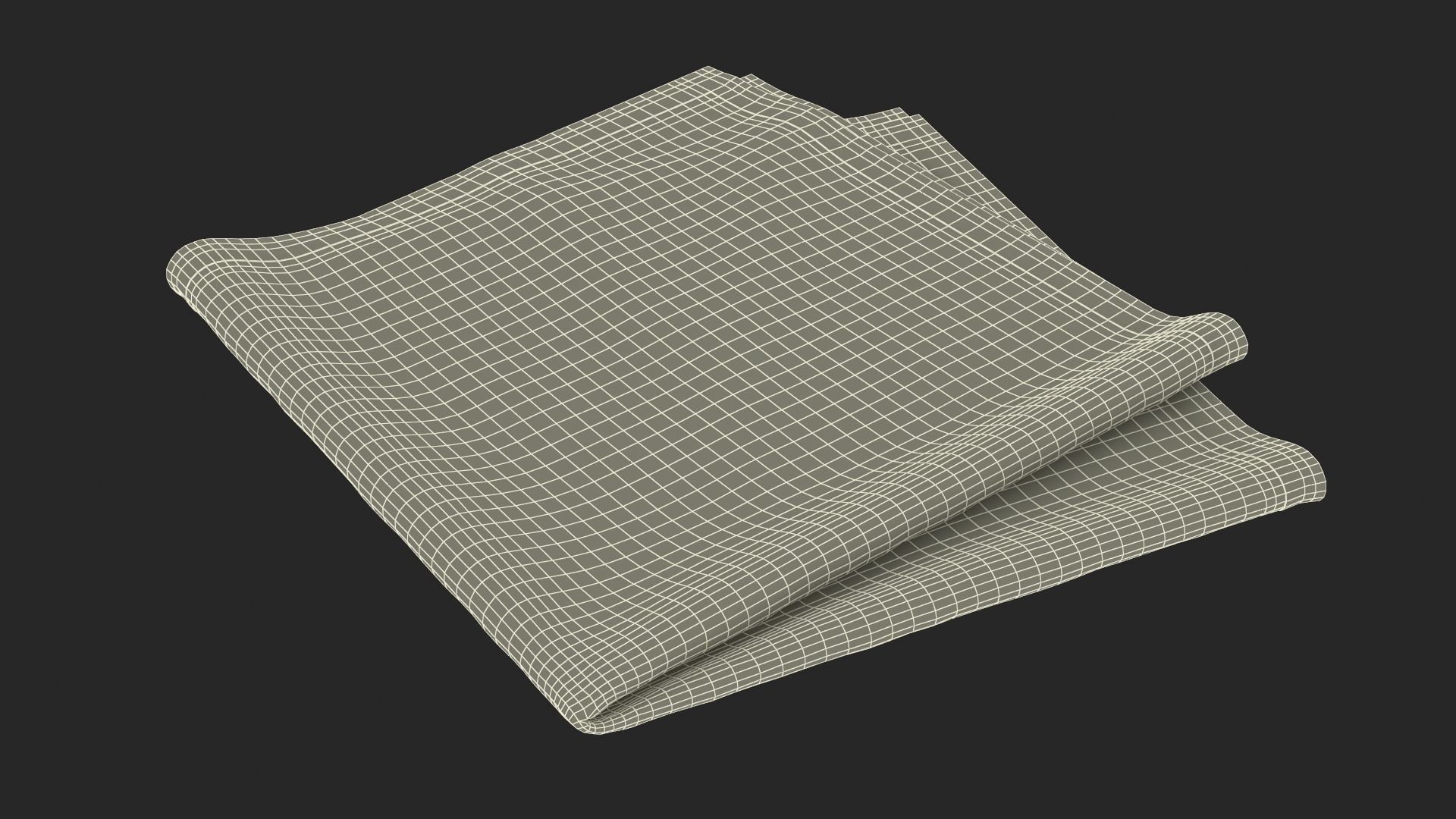 3D Folded Fabric Napkin - TurboSquid 2248513