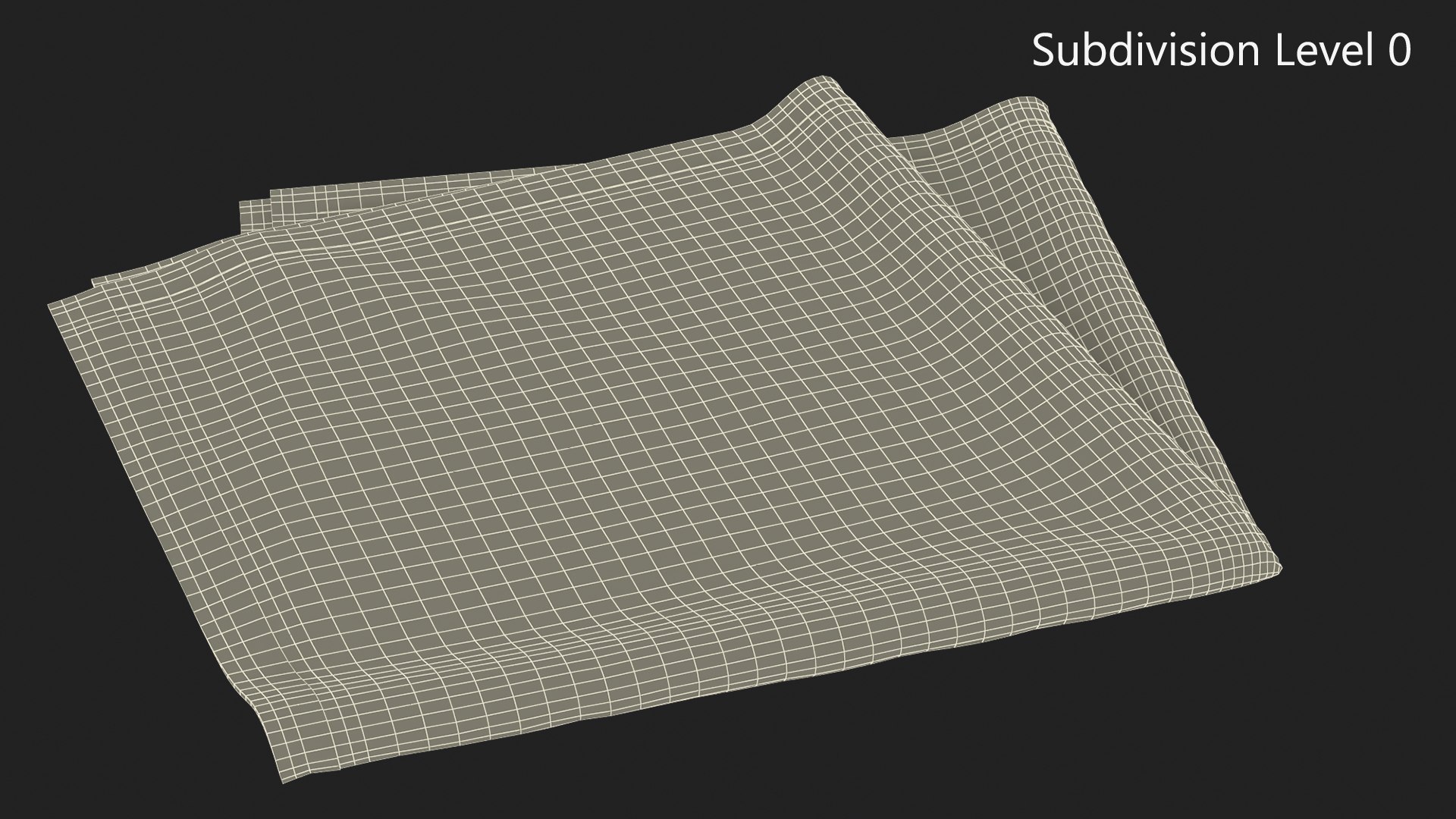 3D Folded Fabric Napkin - TurboSquid 2248513