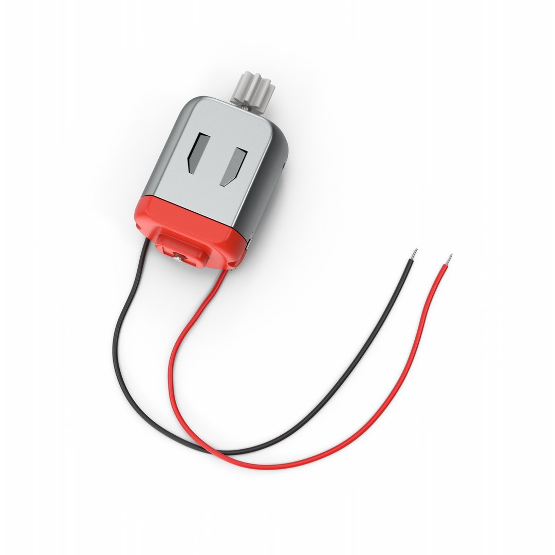 Red Toy Motor Model - TurboSquid 2012529