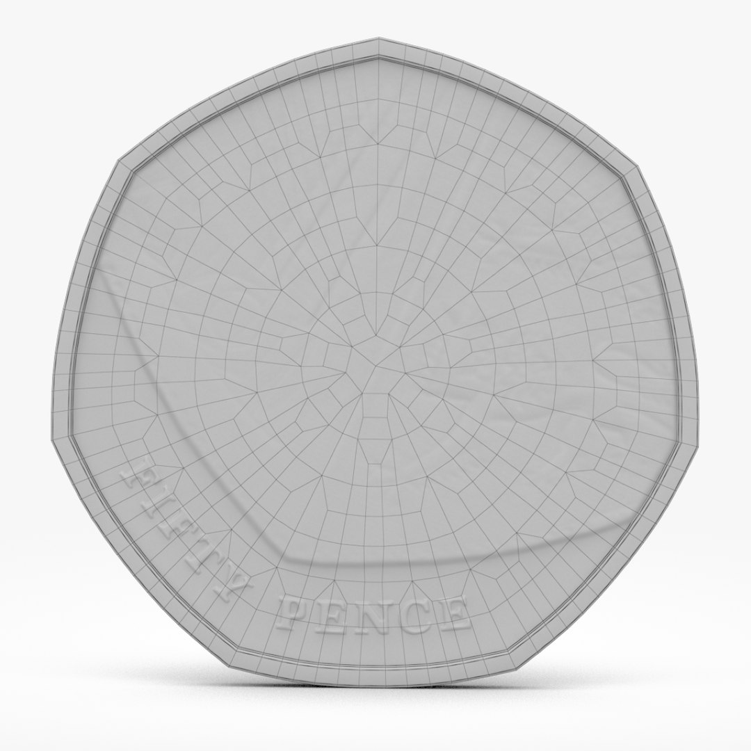 max fifty pence coin