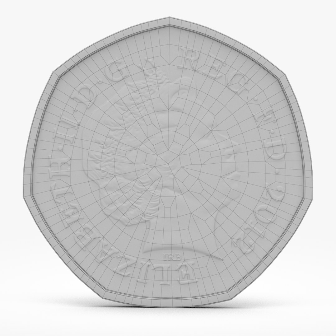 max fifty pence coin