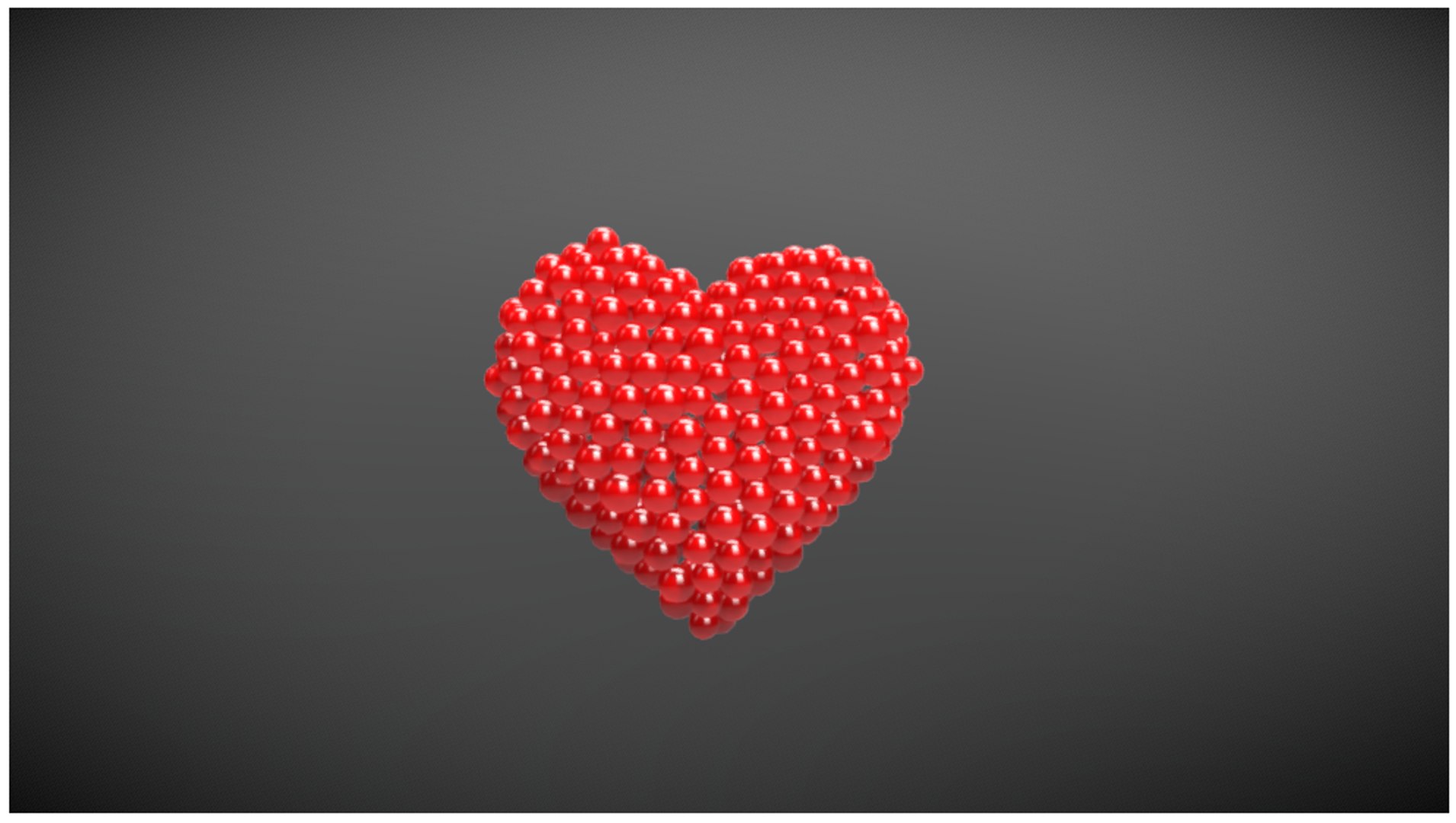 Heart Shape Art 3D Model - TurboSquid 1687147