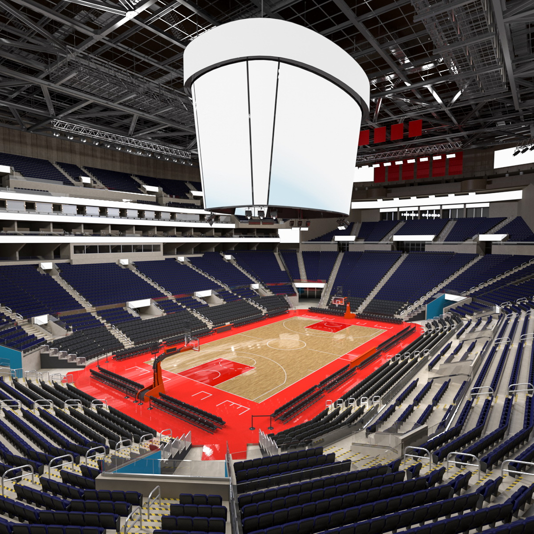 Basketball arena 3D model - TurboSquid 1612609