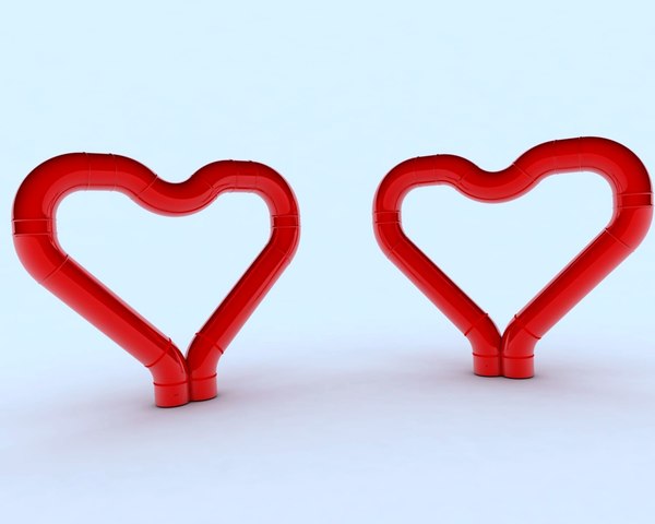 3d heart