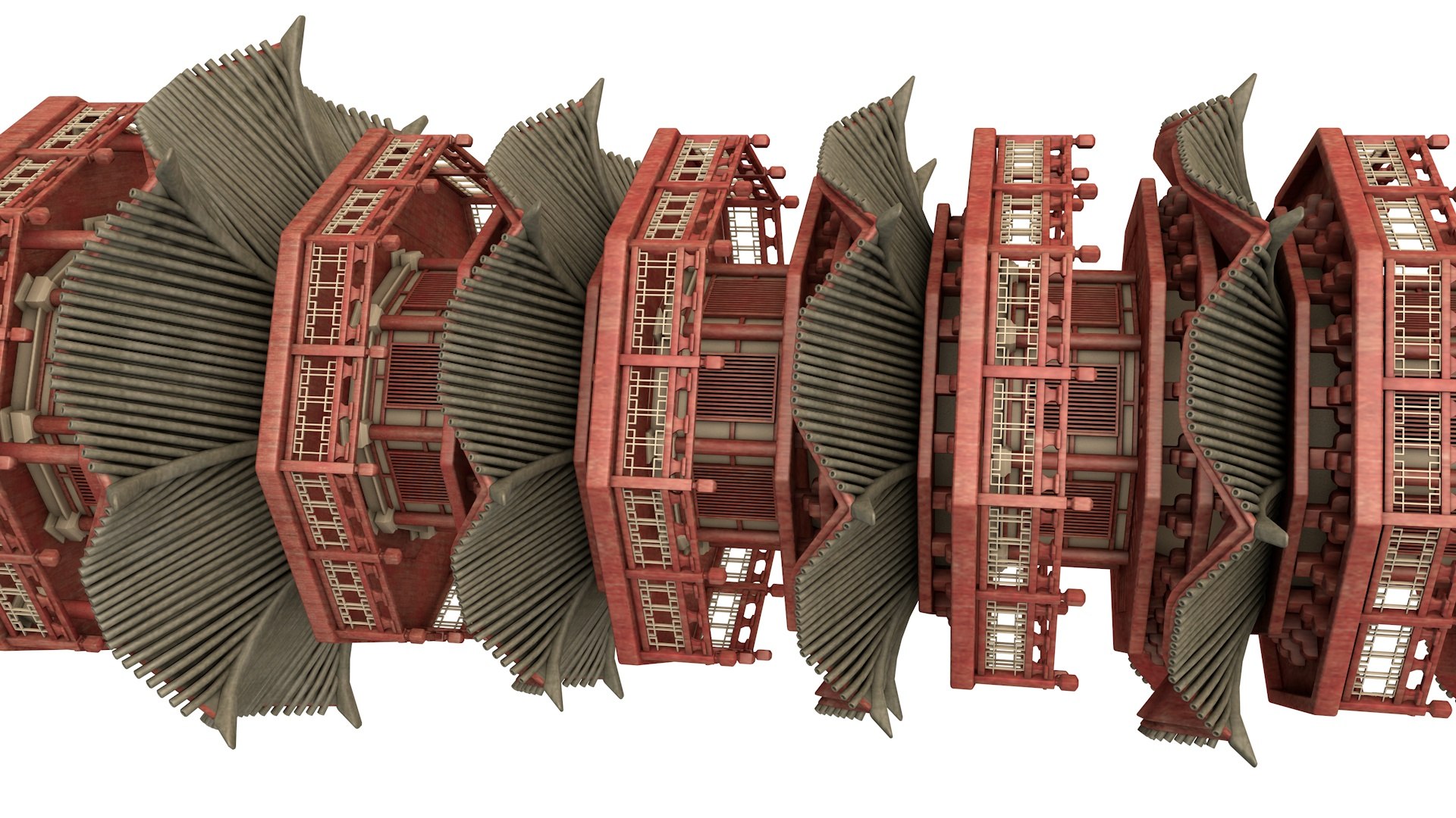 3D Chinese Pagoda Model - TurboSquid 2016466