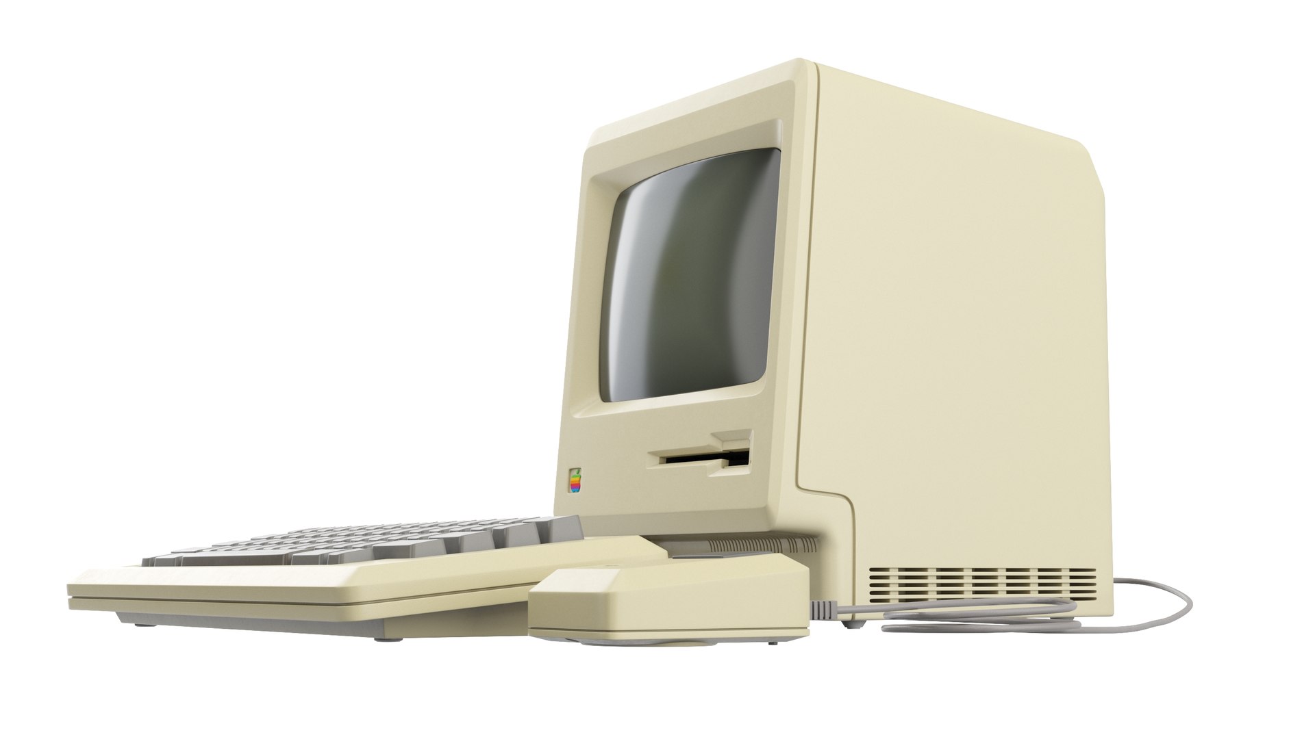 Macintosh 128K 3D Model - TurboSquid 2082680