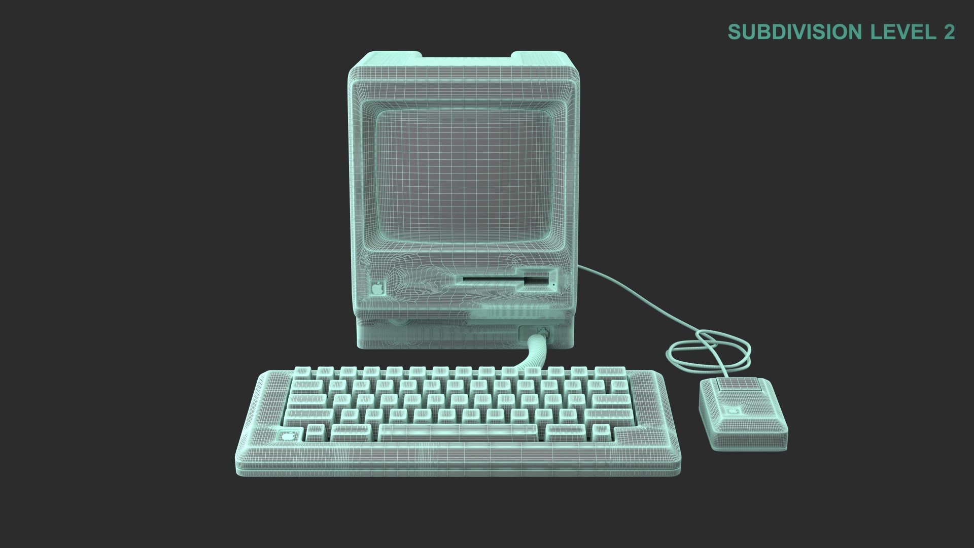 Macintosh 128K 3D Model - TurboSquid 2082680