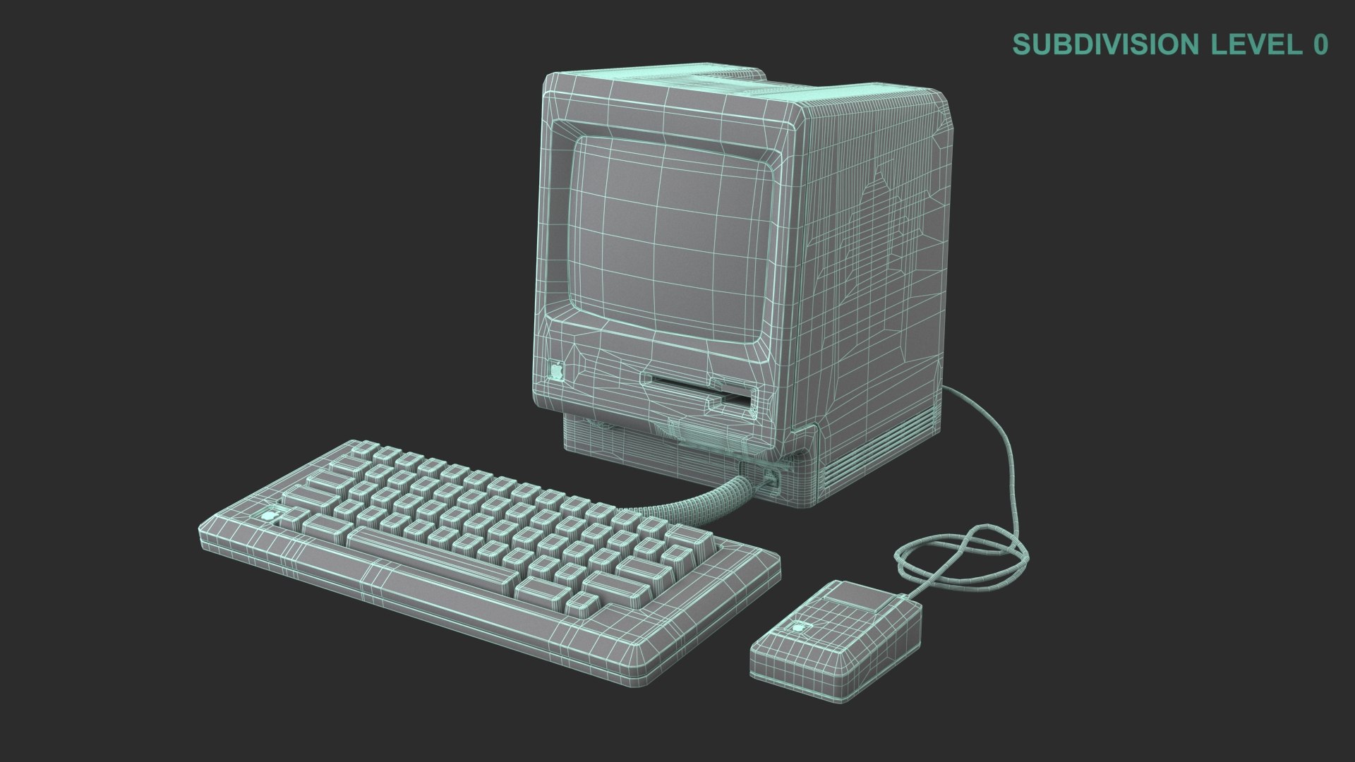 Macintosh 128K 3D Model - TurboSquid 2082680