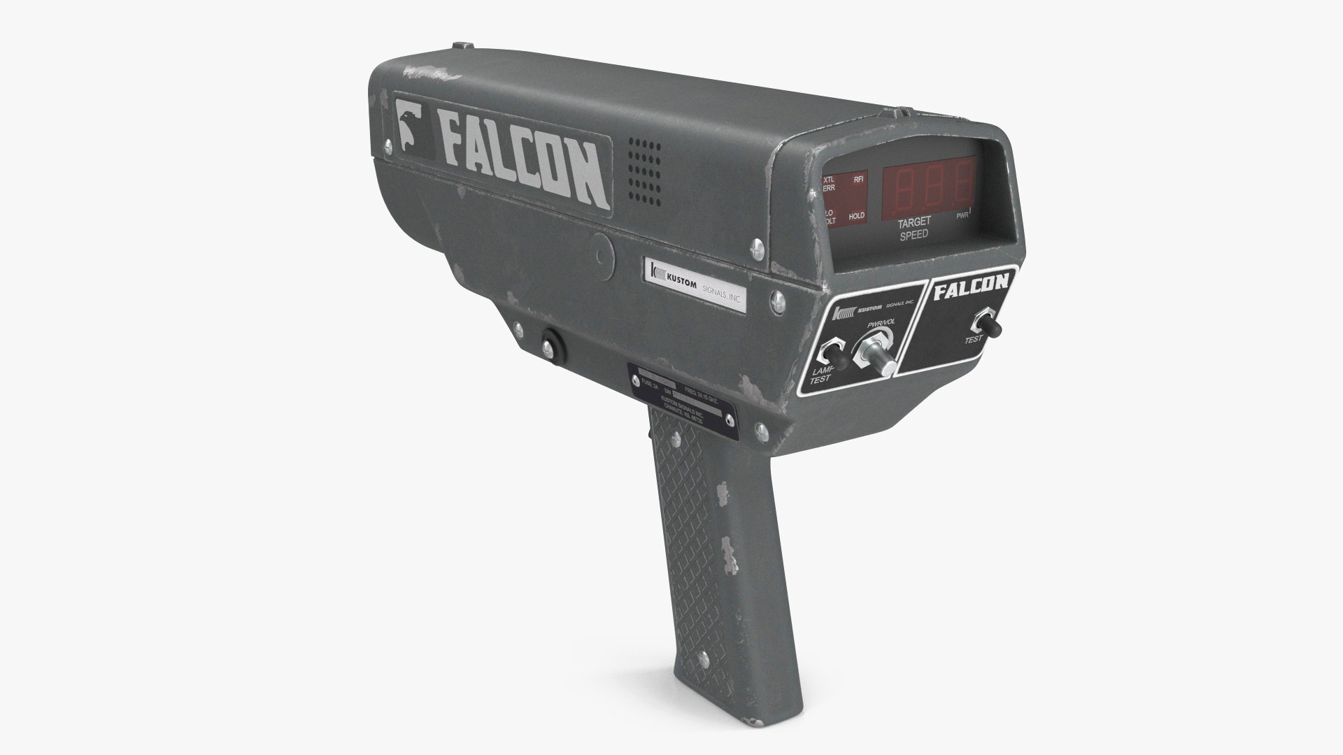 Radar Speed Gun Gray Model - TurboSquid 2151829