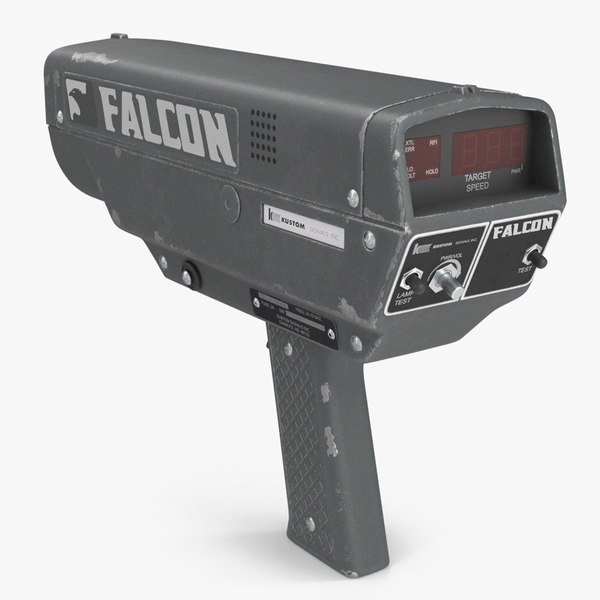 modèle 3D de Pistolet de vitesse radar gris - TurboSquid 2151829
