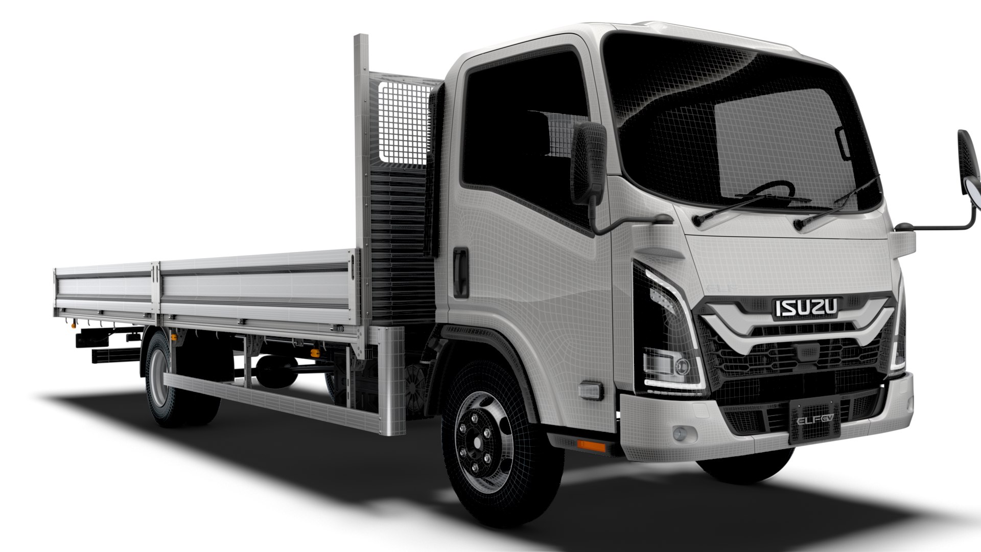Isuzu Elf Rigid Body Truck 2024 3D Model - TurboSquid 2185017
