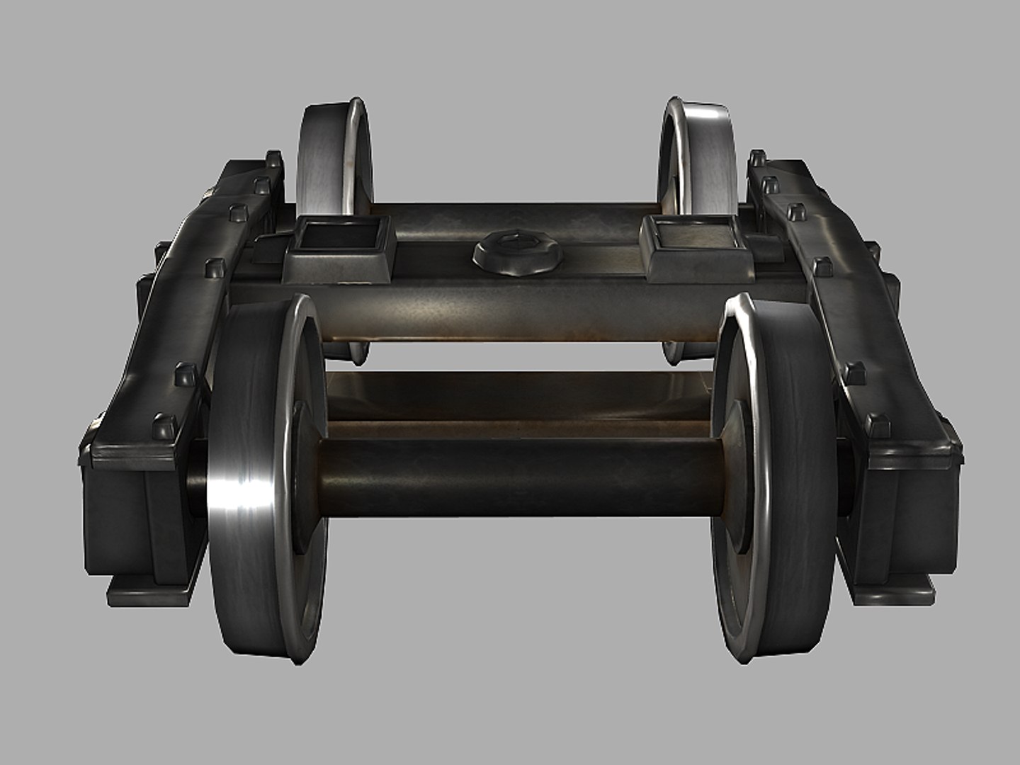 maya train bogie