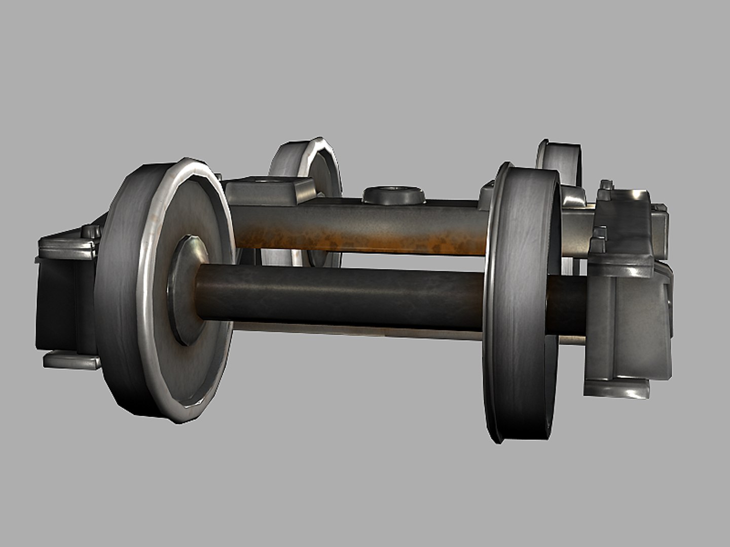 maya train bogie