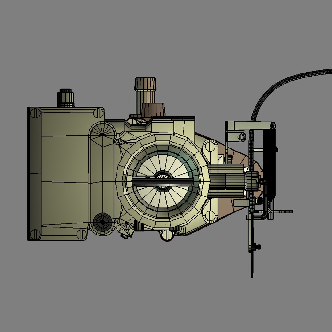 3d Single Downdraught Carburetor