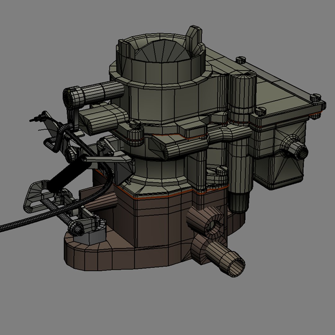 3d Single Downdraught Carburetor