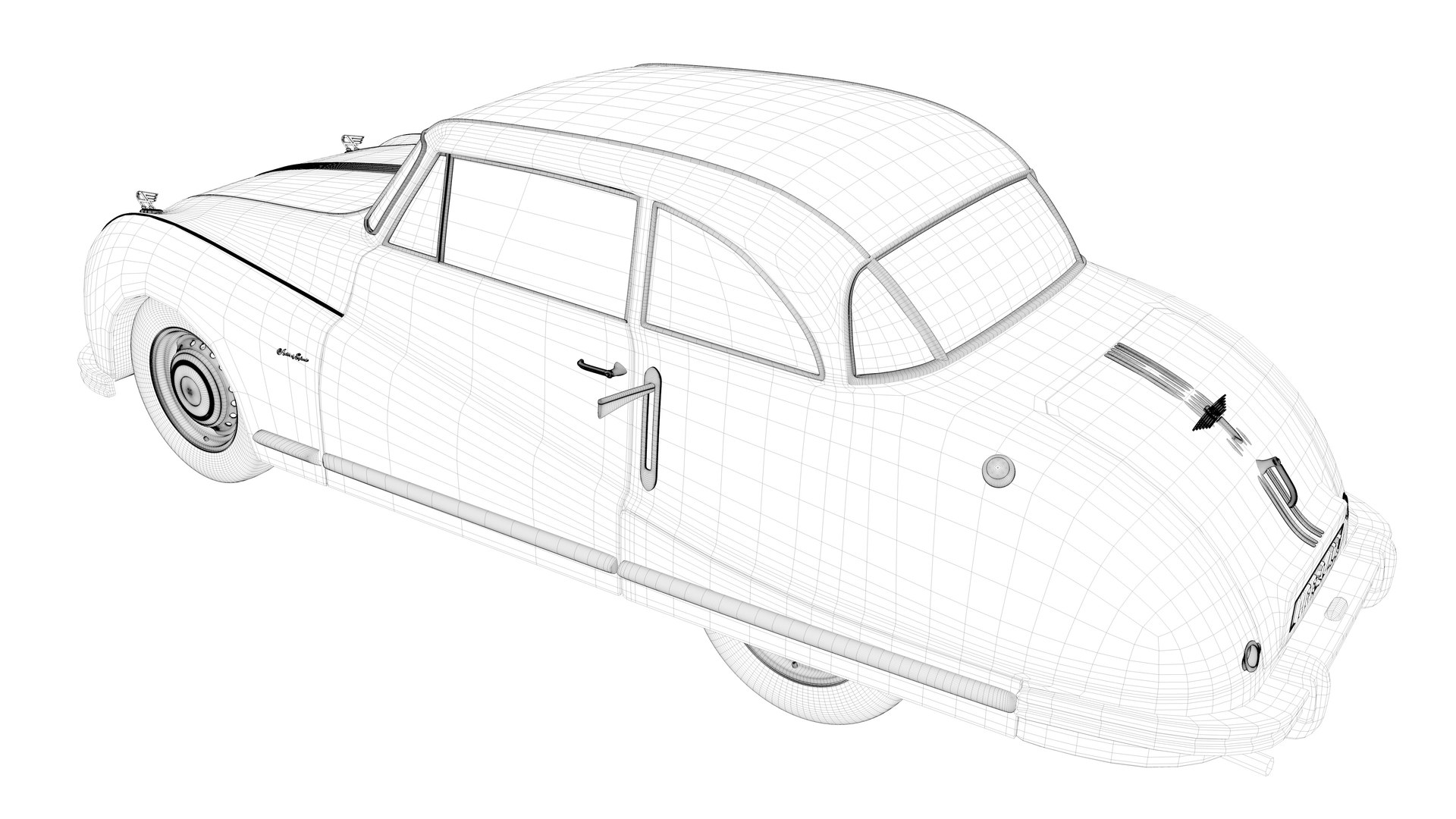 3D A90 Austin Atlantic Model - TurboSquid 1444806