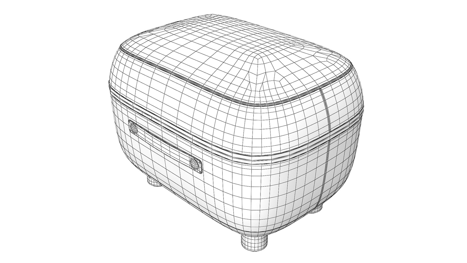 Bork D605 Foot Massager 3D Model - TurboSquid 1670117