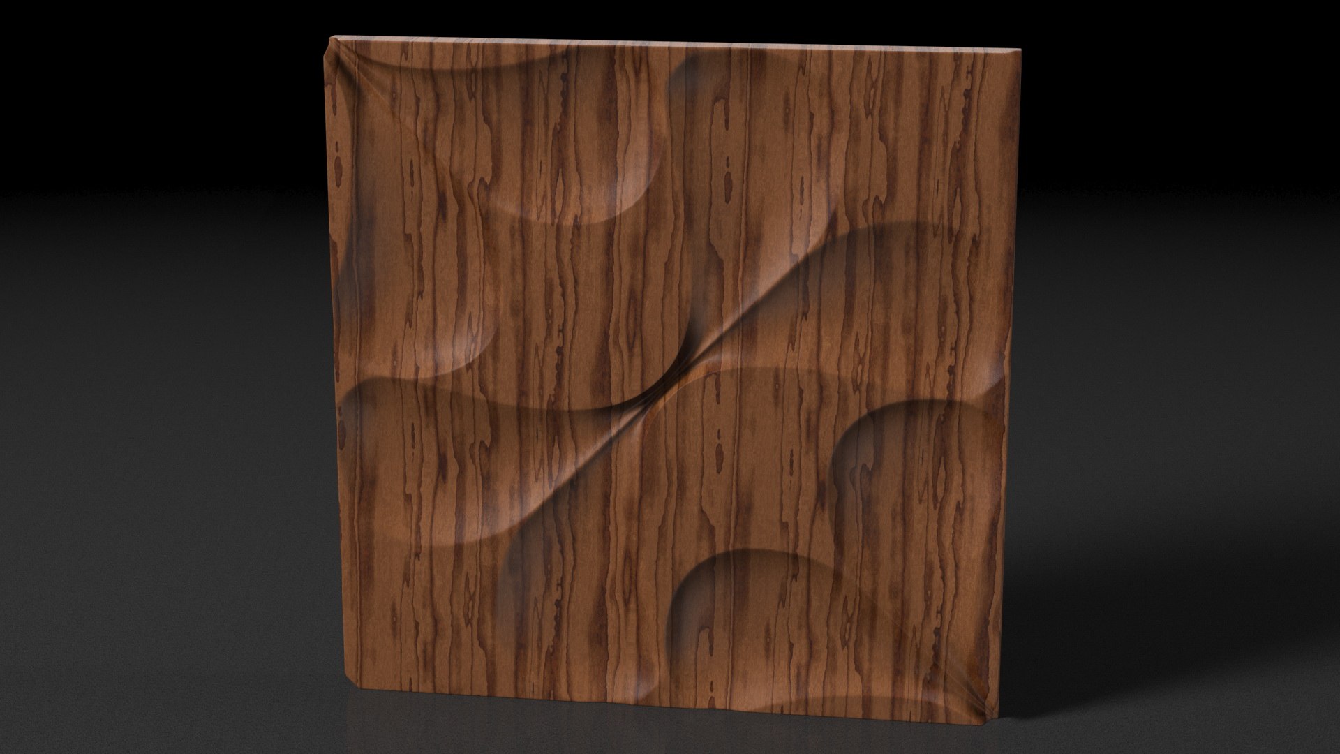 3D 3D Wall Panel Drops Wood - TurboSquid 1907958