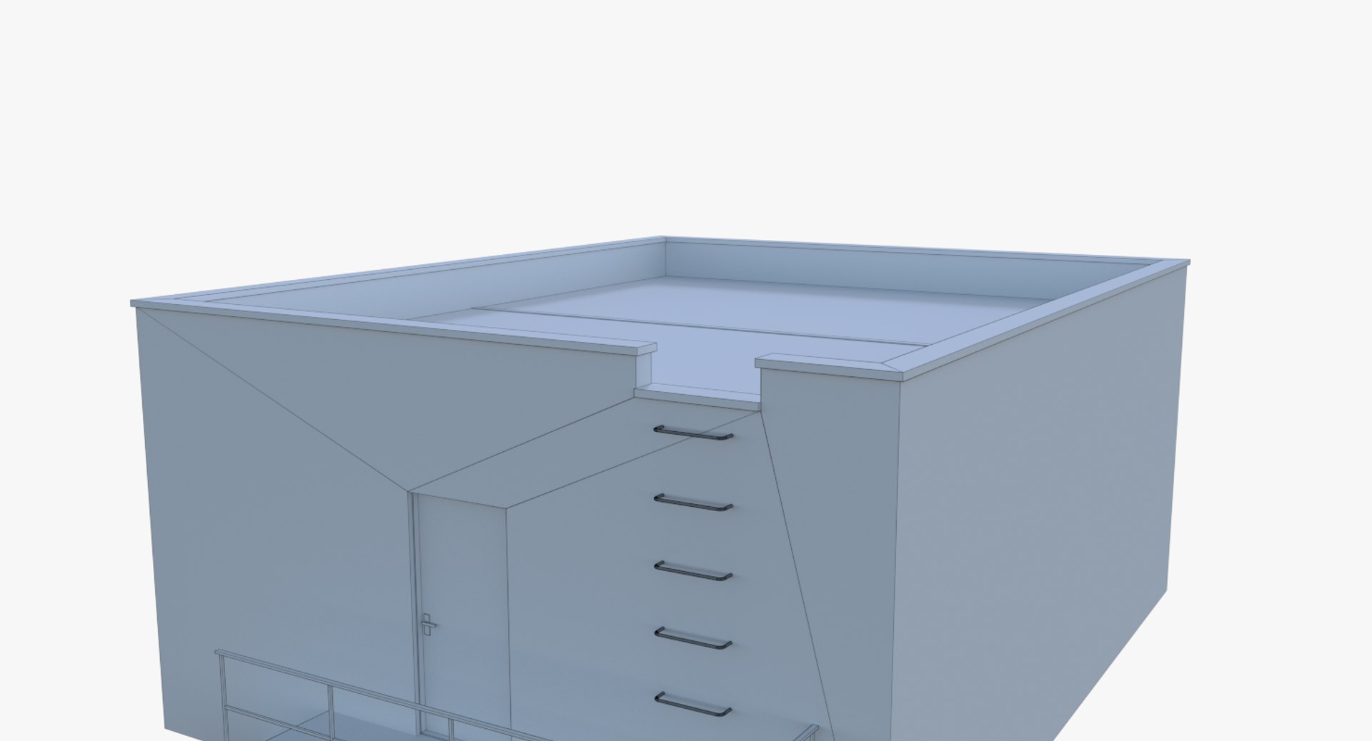 Brick Store Interior 3d Model