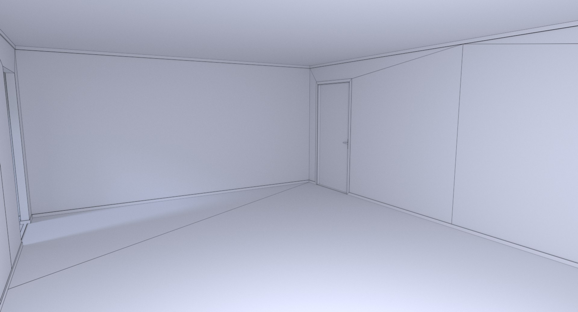 Brick Store Interior 3d Model