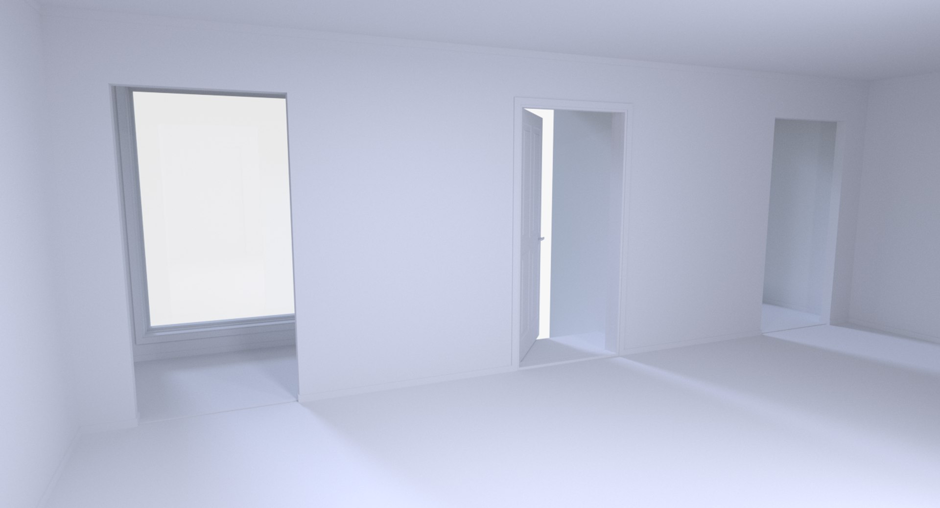 Brick Store Interior 3d Model