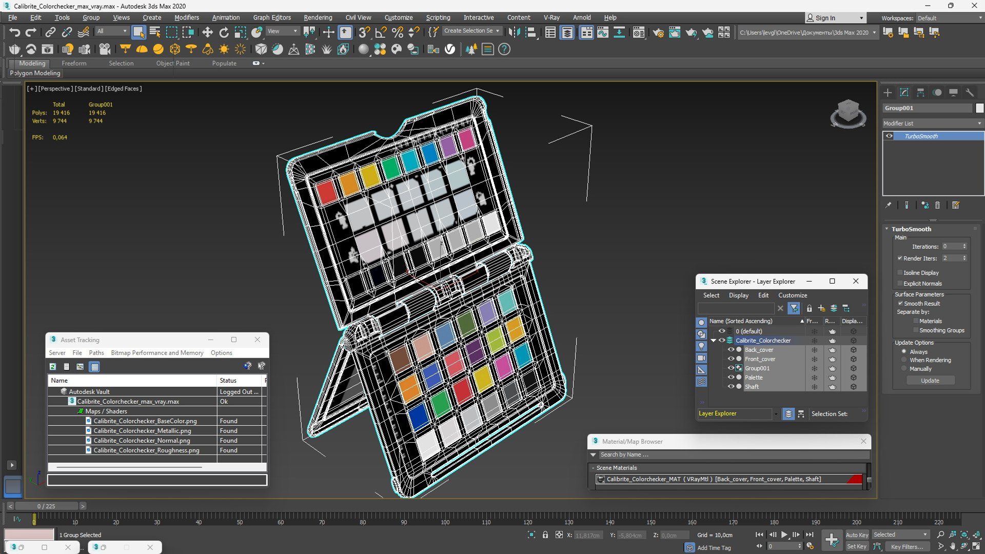 Calibrite Colorchecker 3D Model - TurboSquid 2391786