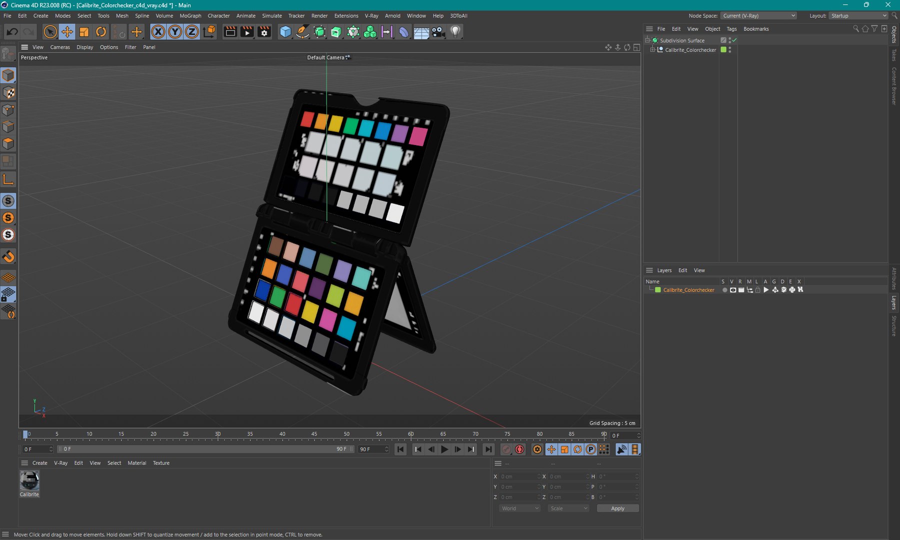 Calibrite Colorchecker 3D Model - TurboSquid 2391786