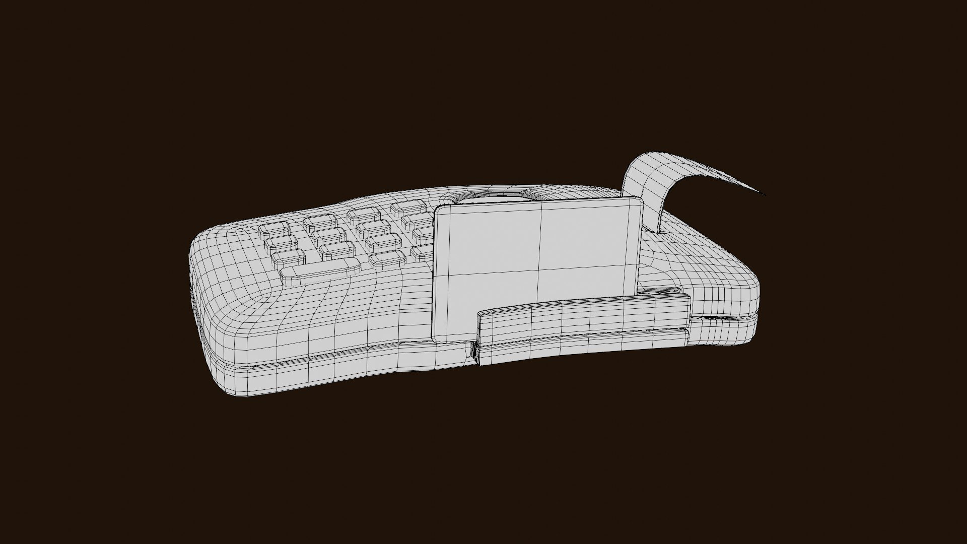3D Credit Card Terminal Minimal 3D Illustration Model - TurboSquid 1889013