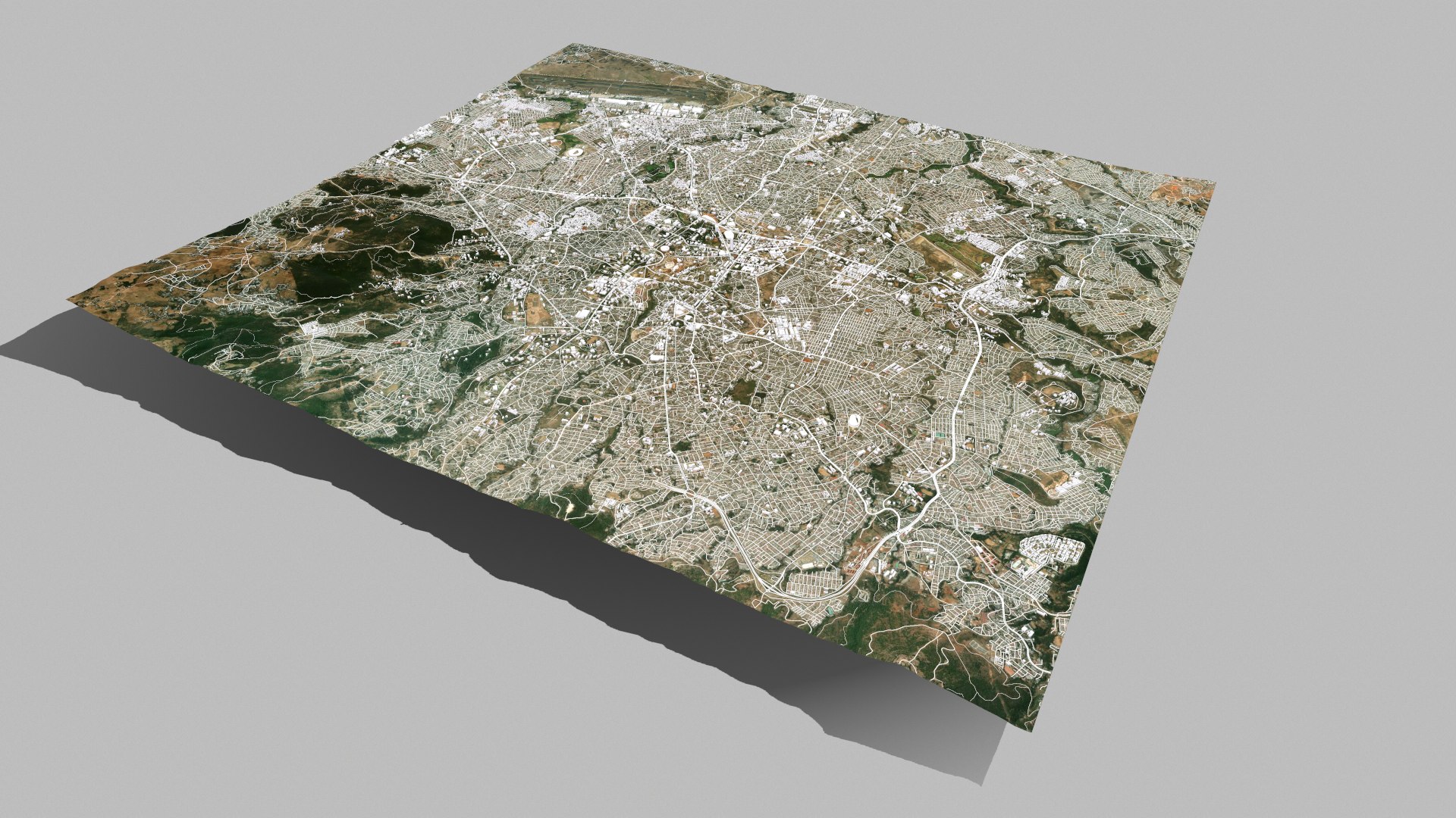 Cityscape Addis Ababa Ethiopia Model - TurboSquid 2087952