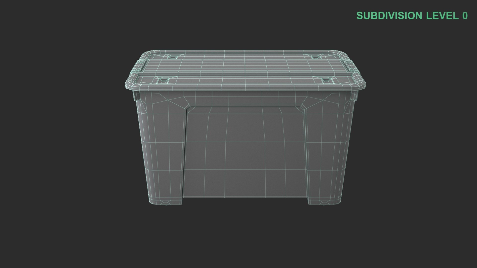 3D Storage Bin - TurboSquid 2356639
