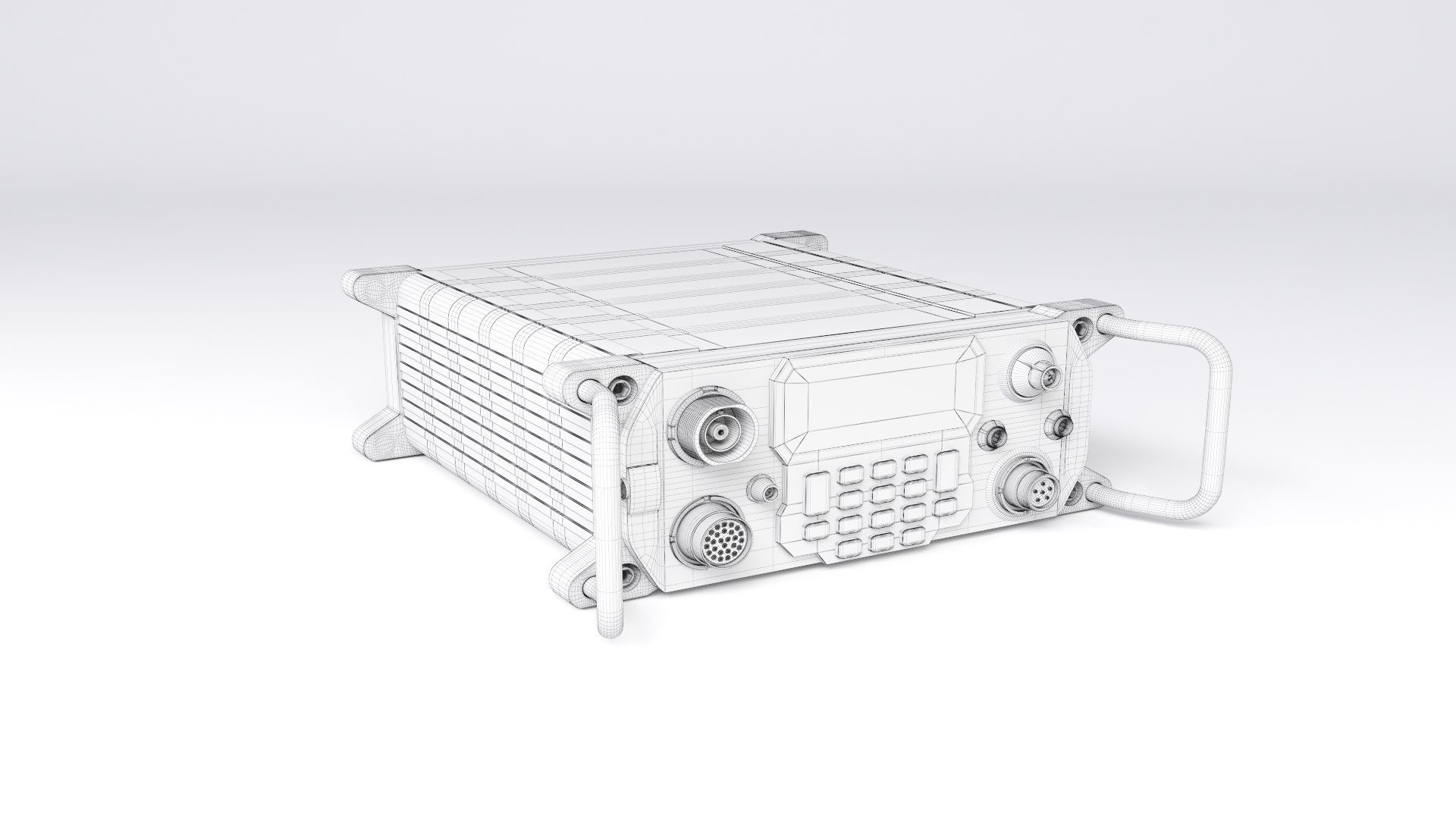 Military Radio V2 Model - TurboSquid 1766637