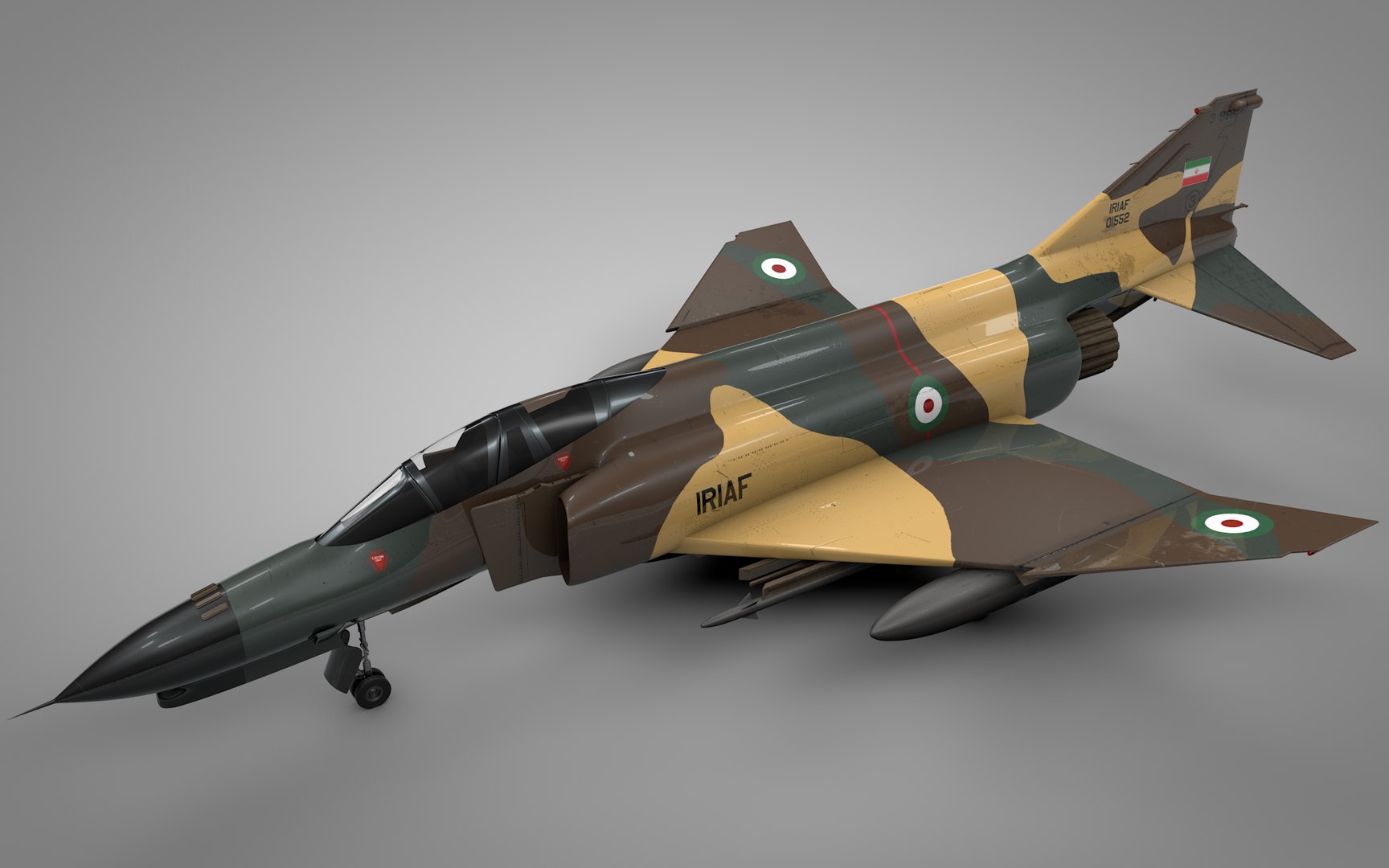 Mcdonnell Douglas F-4 Model - TurboSquid 1672677