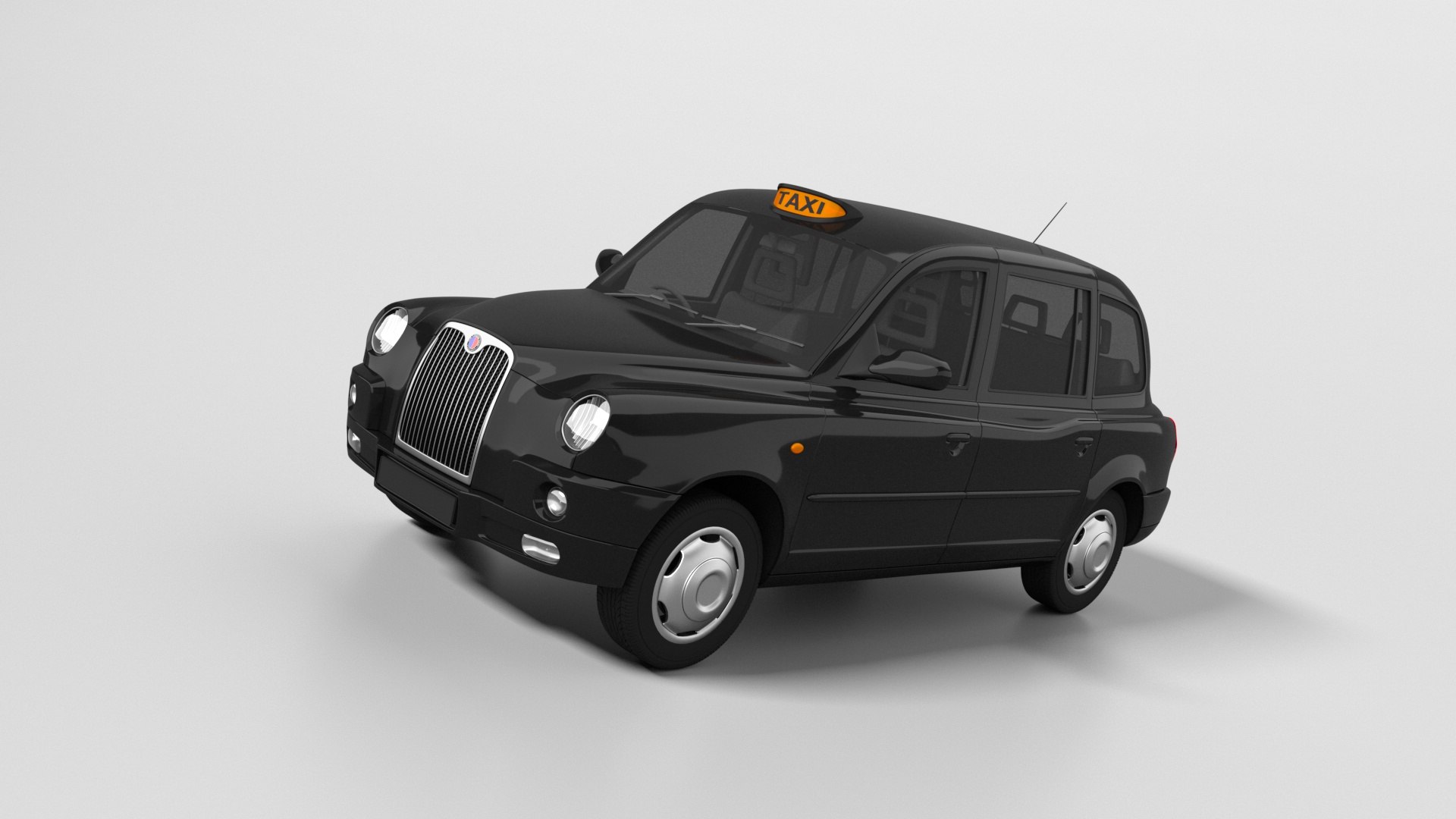 3D London Taxi TX4 LTI - TurboSquid 2349285