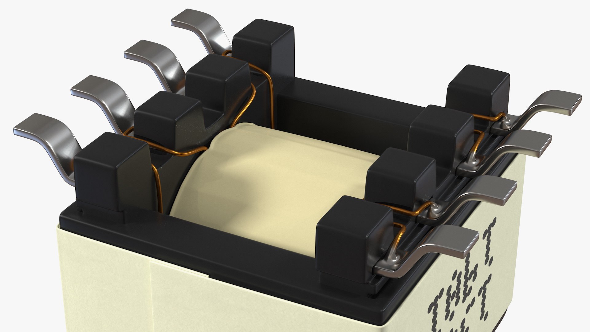 Gate Drive Transformer 3D Model - TurboSquid 1664968