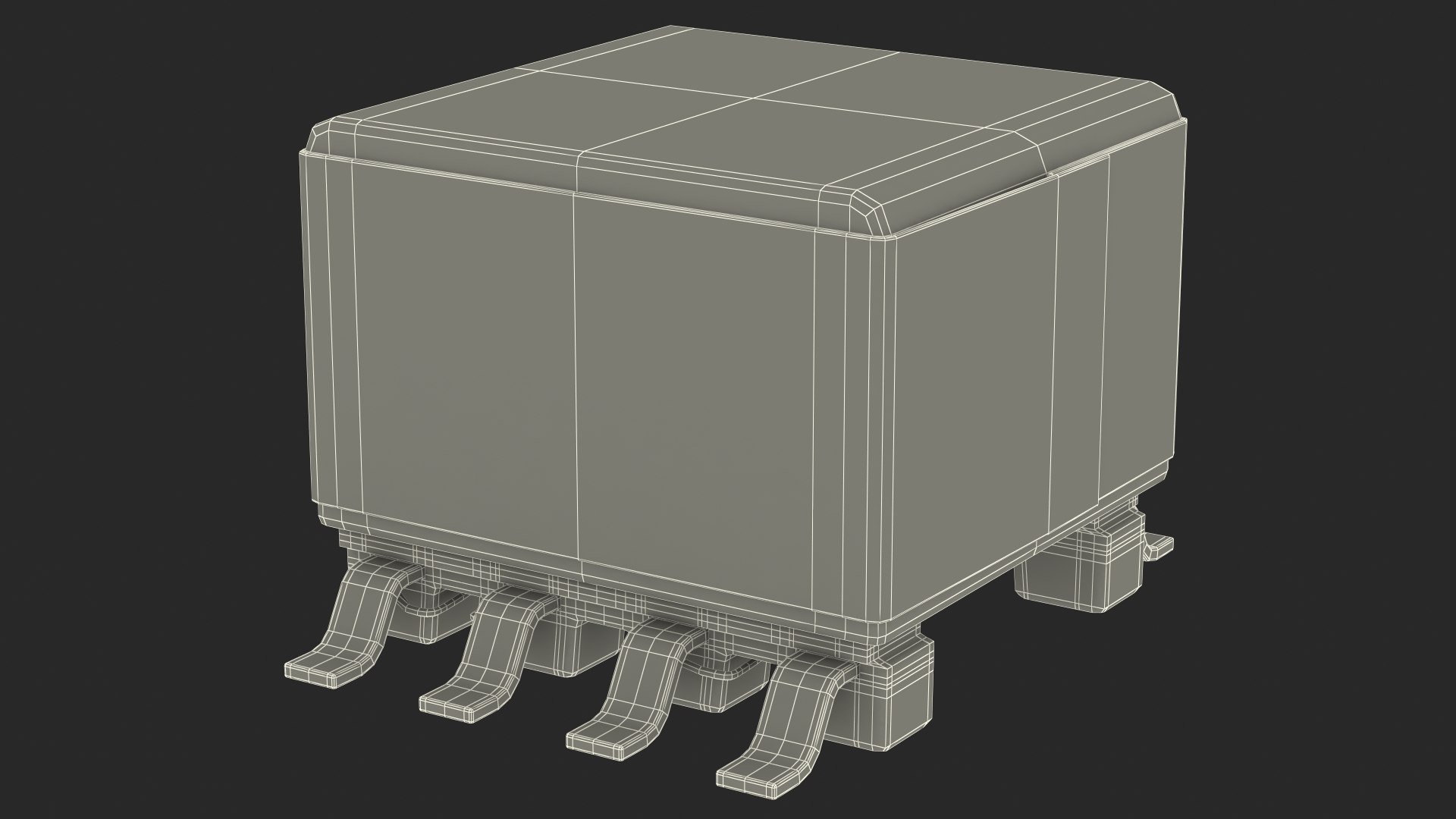 Gate Drive Transformer 3D Model - TurboSquid 1664968