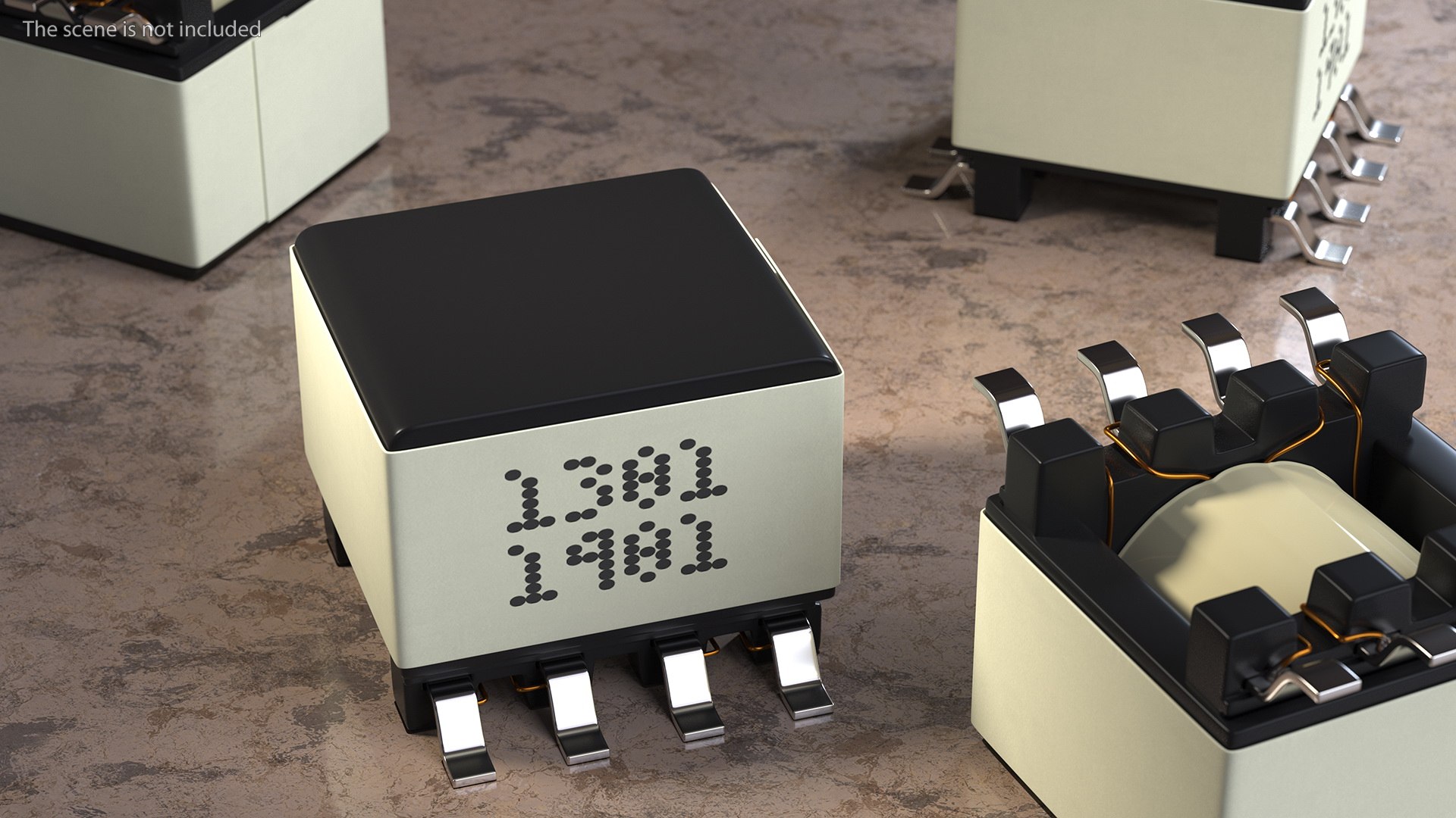 Gate Drive Transformer 3D Model - TurboSquid 1664968