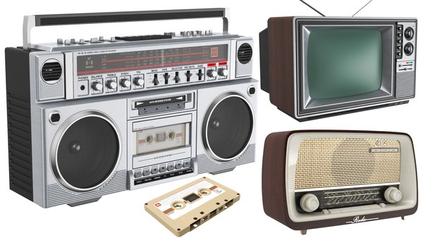 3D Three Retro Devices - TurboSquid 1901247