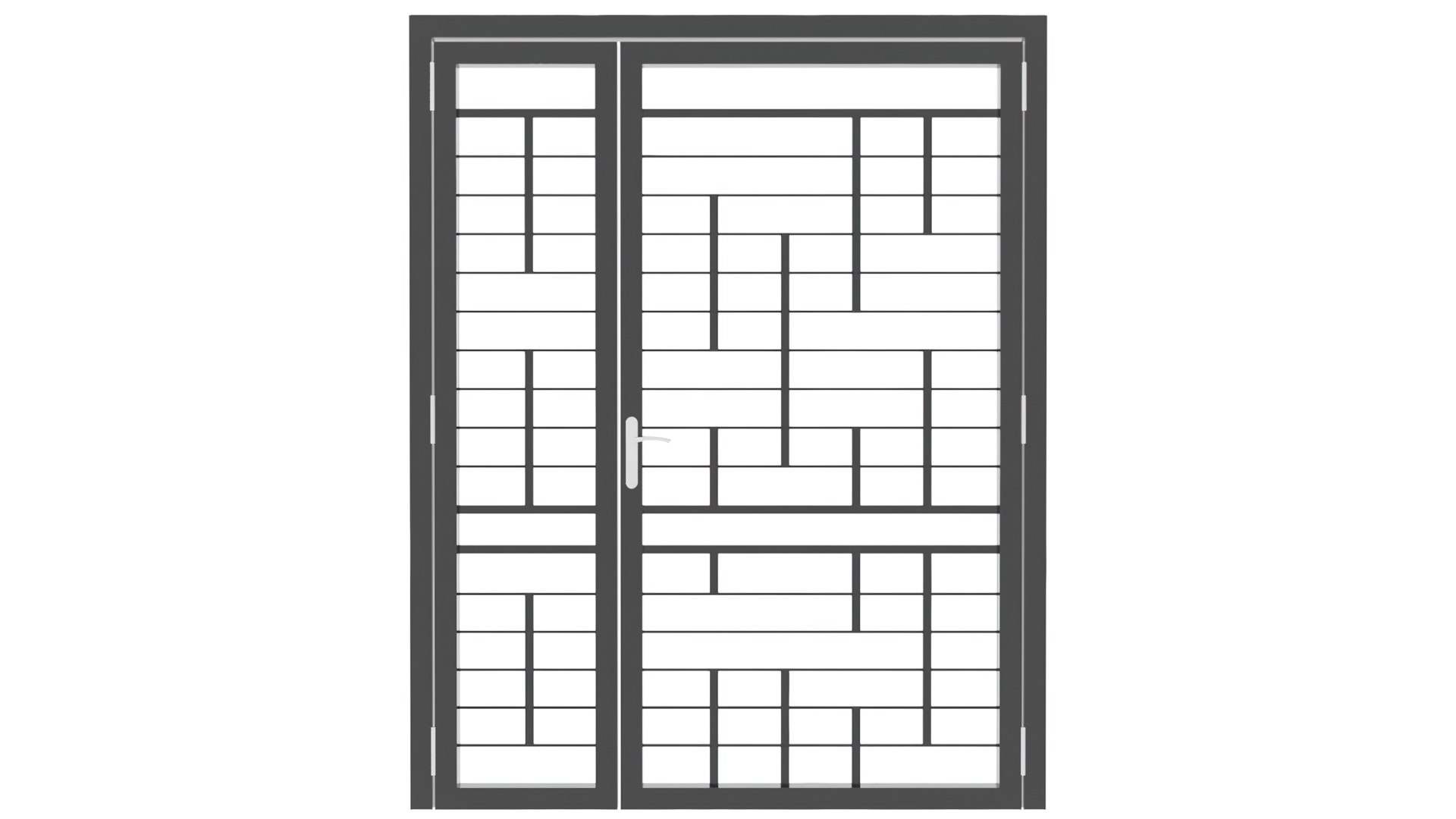 Gate Grilling 3D Model - TurboSquid 2024903