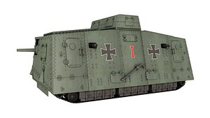 3D Tank Ww1 Models - Browse & Download Formats - TurboSquid