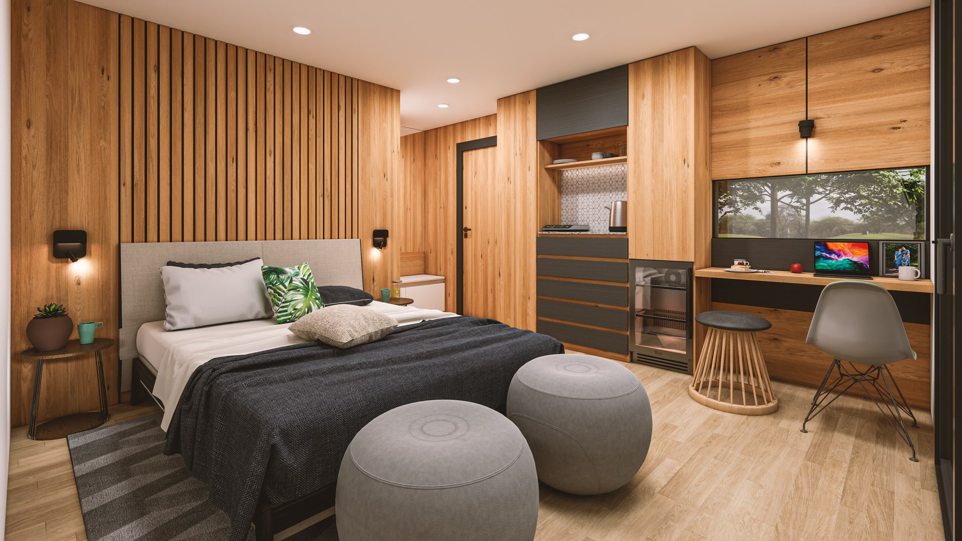 3D Tiny House Zaria 20m2 Basic Plans Dimensions Model - TurboSquid 2182715