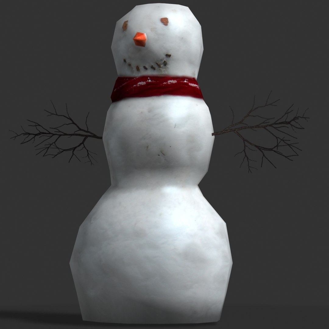 Snowman Snow 3ds