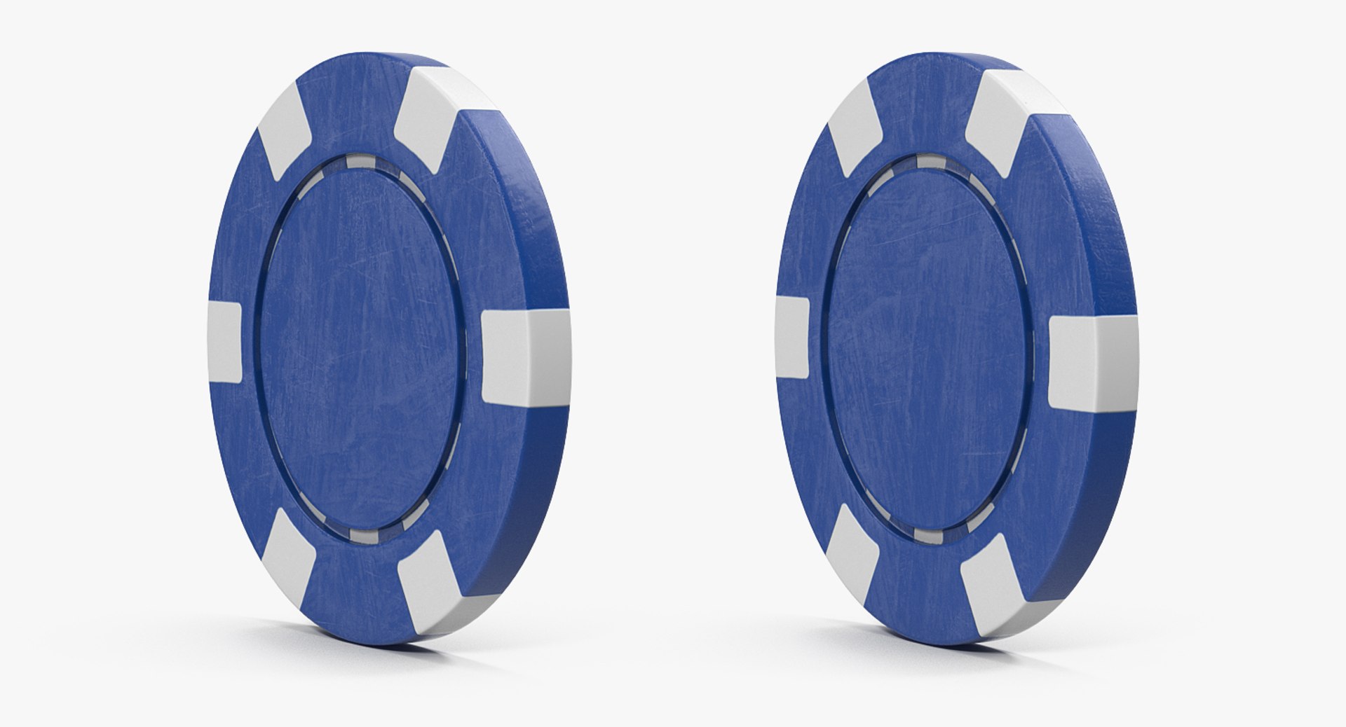 Blank Poker Chip 3D Model - TurboSquid 1199621