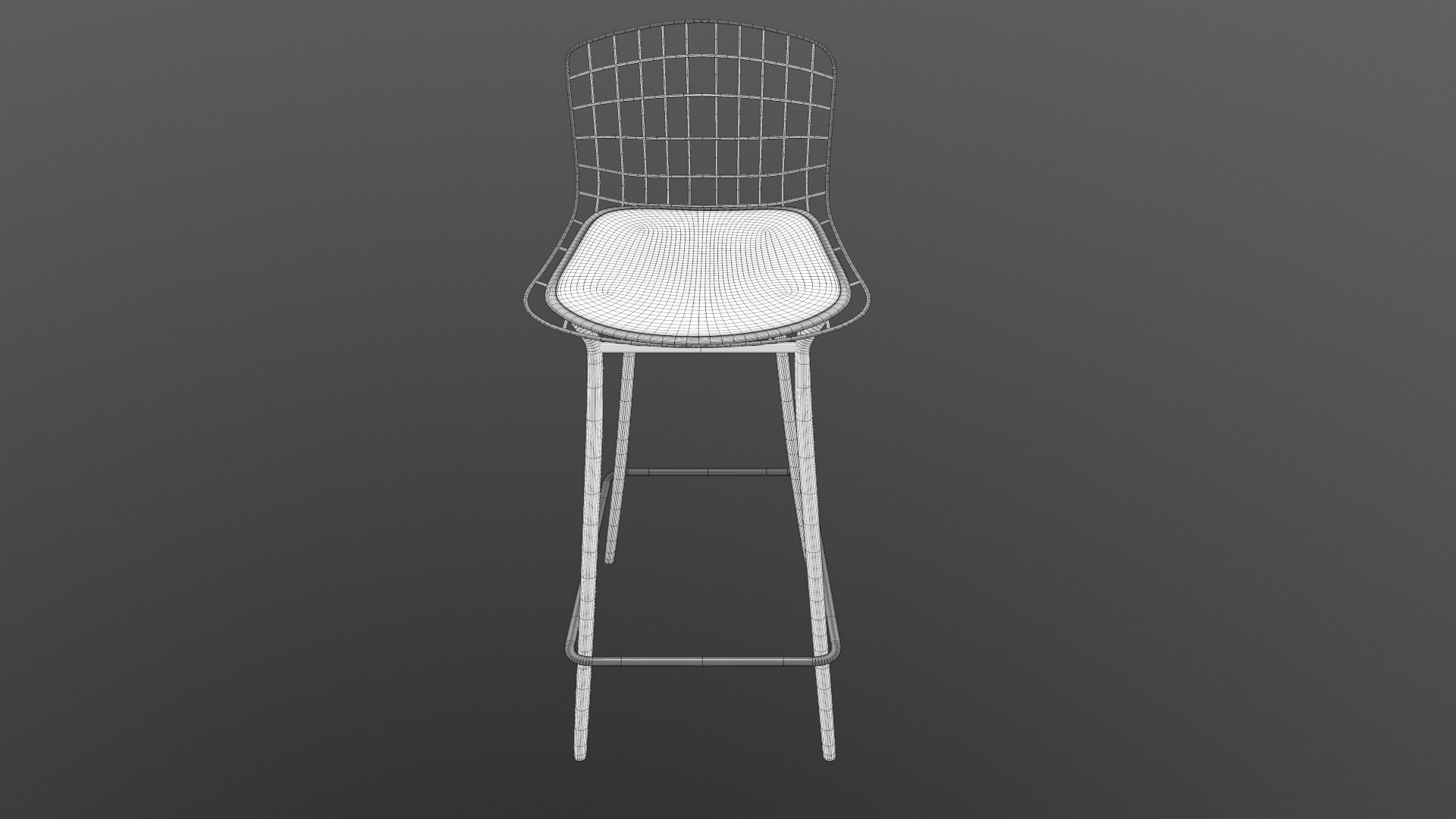 3D Cafe Chair - TurboSquid 1939304