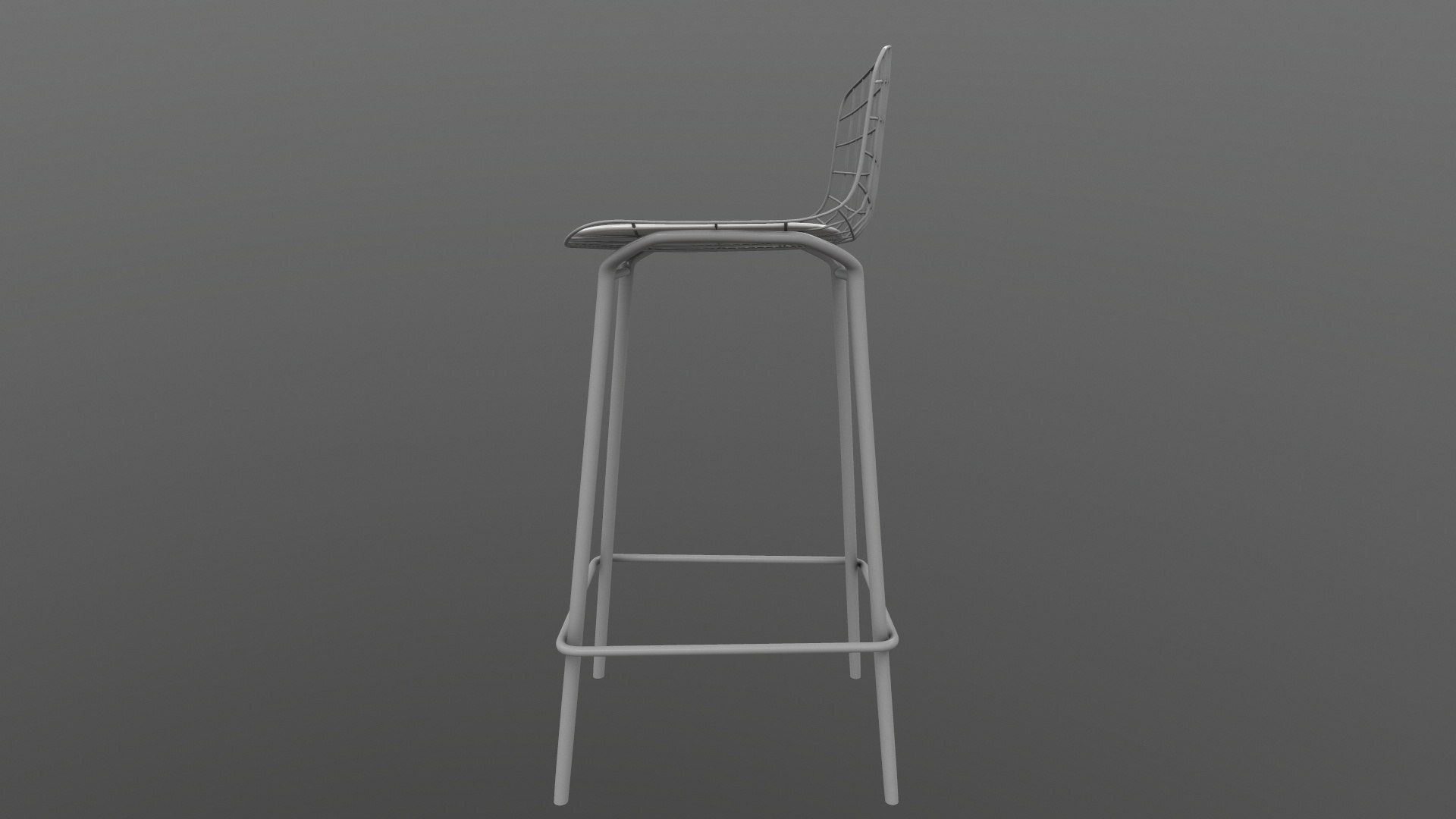 3D Cafe Chair - TurboSquid 1939304
