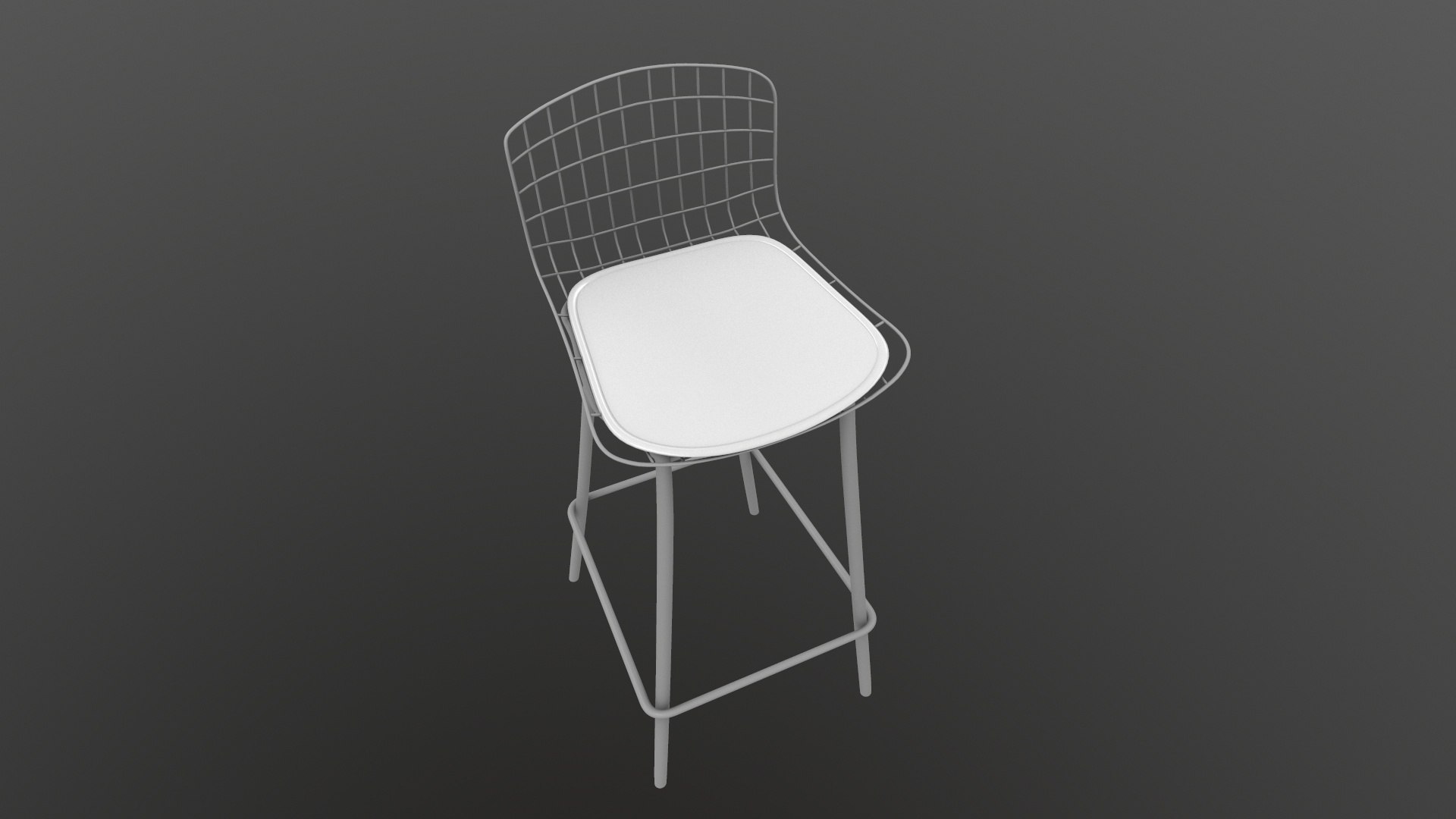 3D Cafe Chair - TurboSquid 1939304