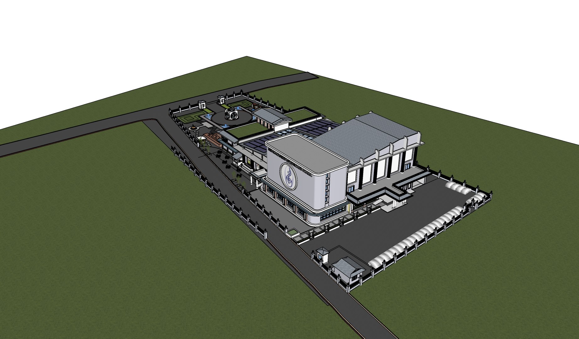 Theatre Design Auditorium 3D Model - TurboSquid 2257185