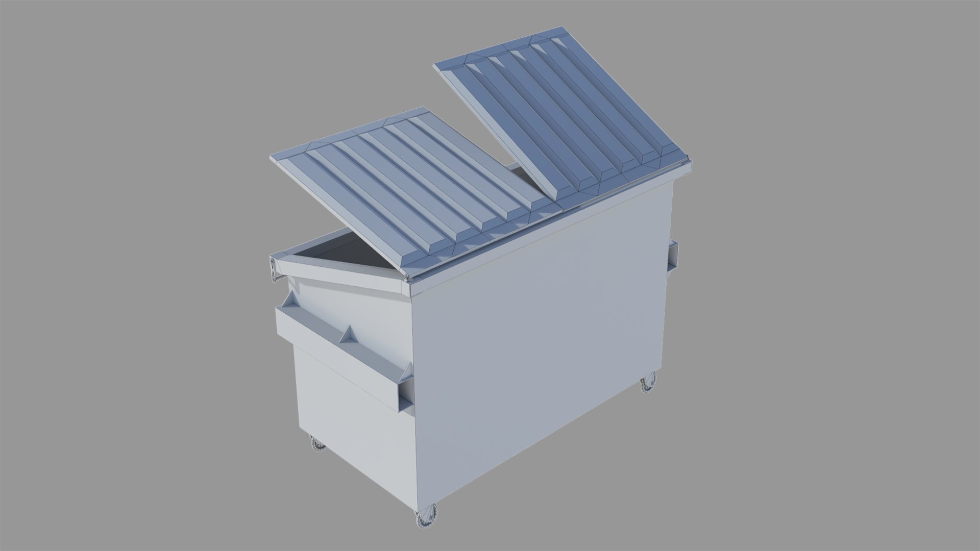 Dumpster 01 3D Model - TurboSquid 2220271