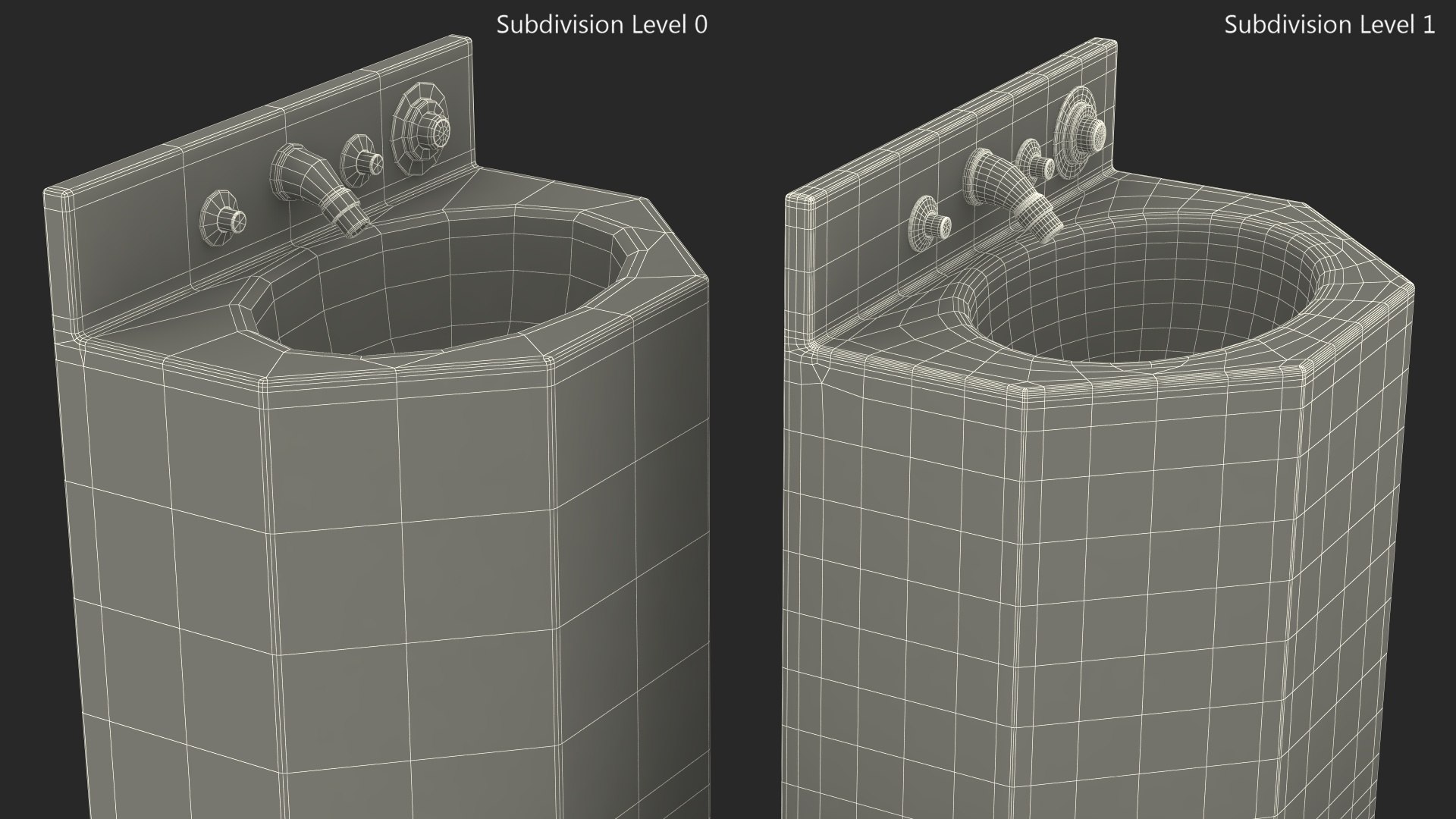 3D Combined Prison Toilet American Style Model - TurboSquid 2111844