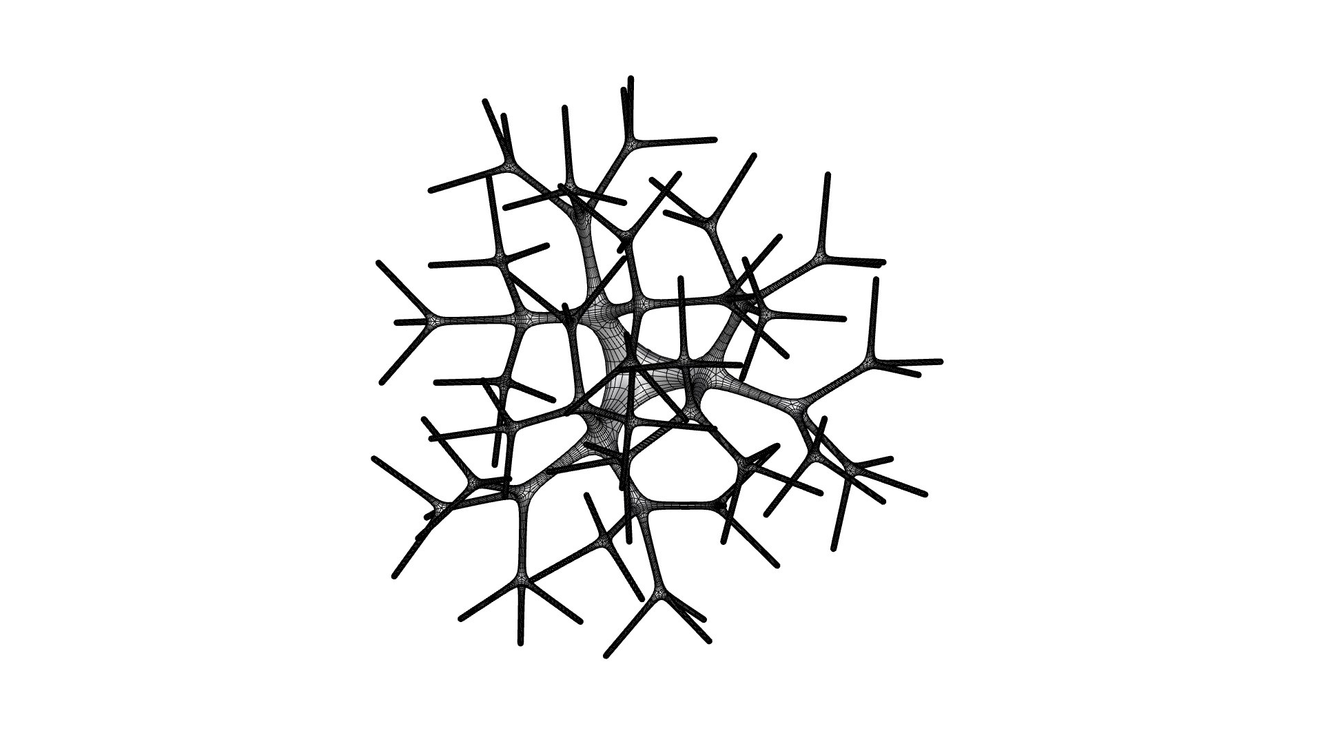 Fractal Spikes Fantasy Tree 3D Model - TurboSquid 2162177