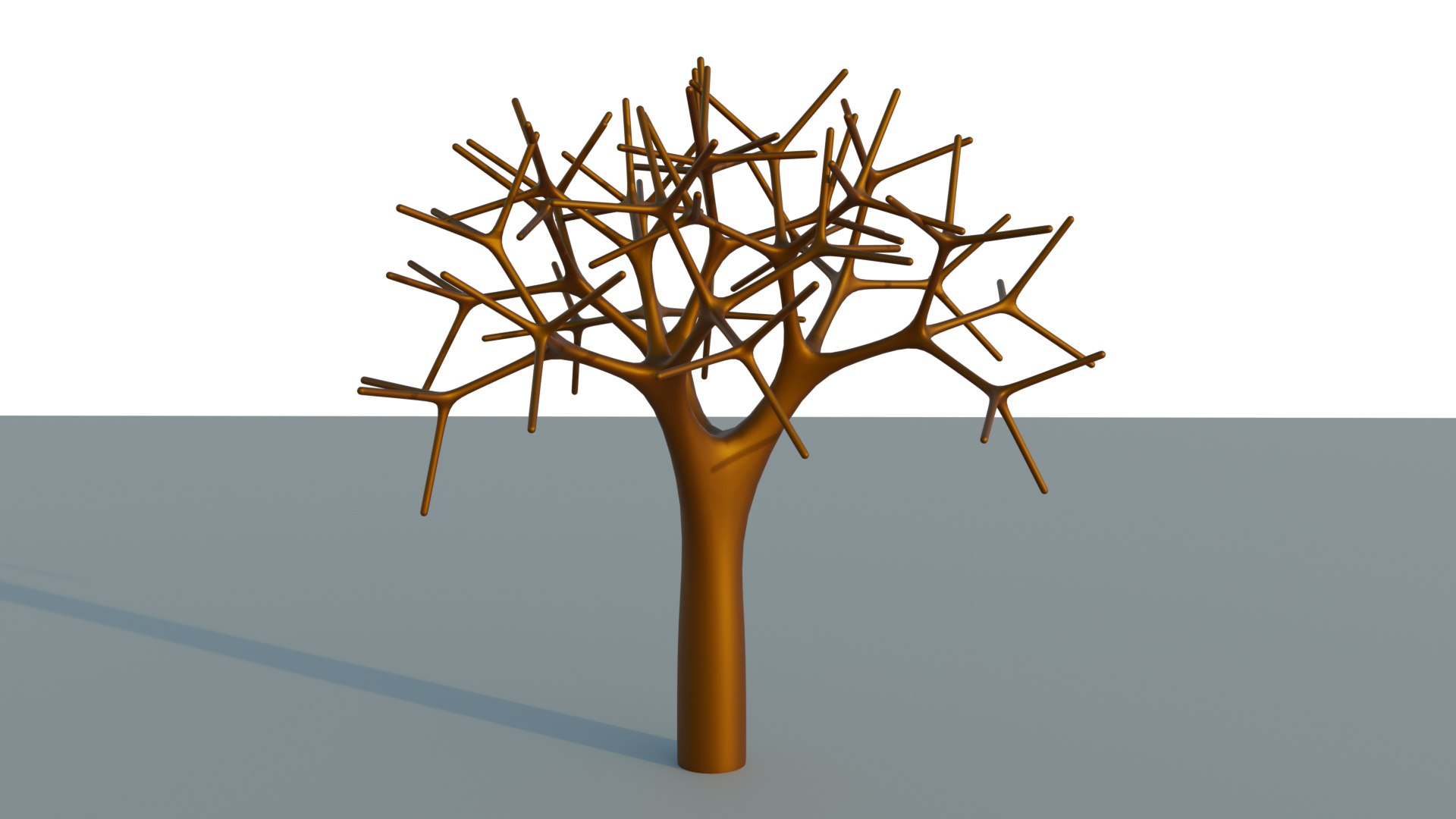 Fractal Spikes Fantasy Tree 3D Model - TurboSquid 2162177